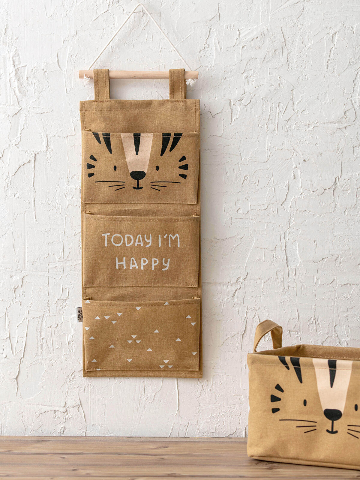 Baskı Detaylı Askılı Organizer