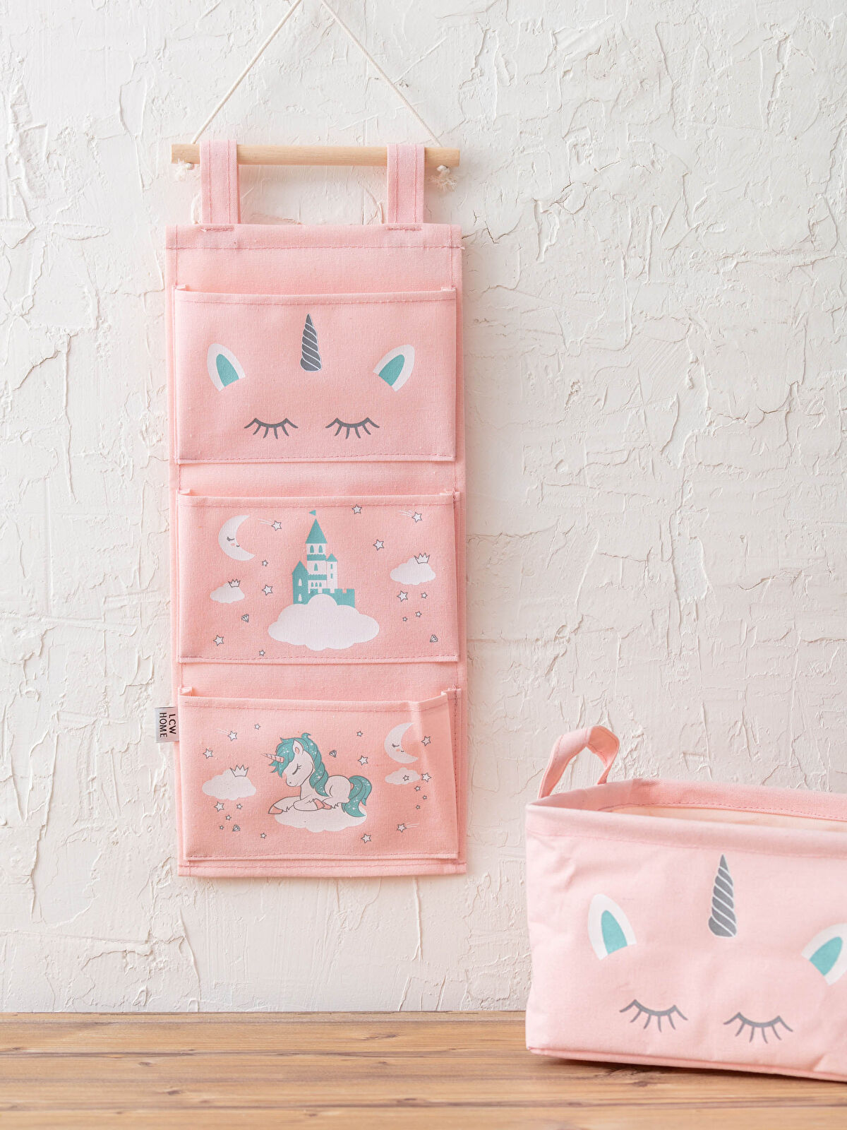 Baskı Detaylı Askılı Organizer 20x40 Cm