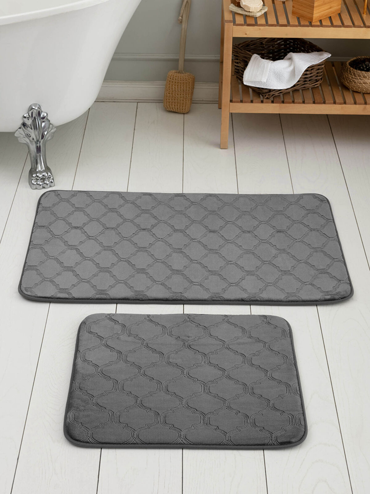 Desenli Banyo Paspası 2'li