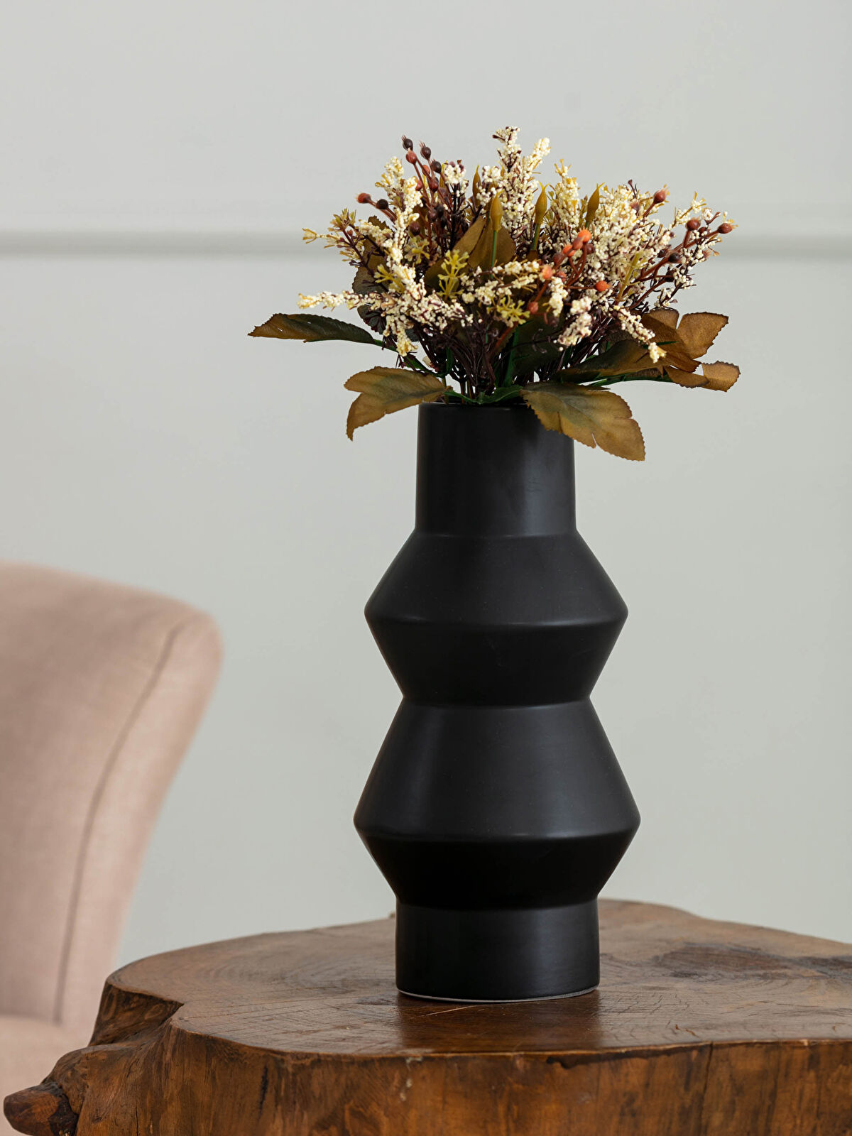 Dekoratif Cam Vazo 12x12x27 Cm