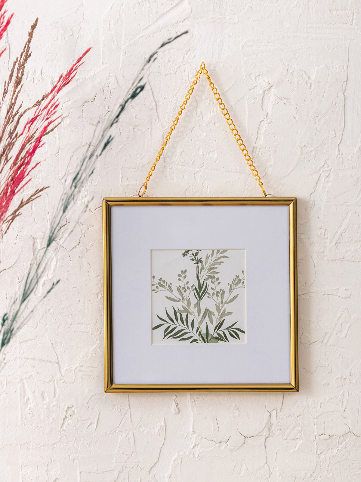 Askılı Dekoratif Çerçeve 14x14 Cm Askılı Dekoratif Çerçeve 14x14 Cm