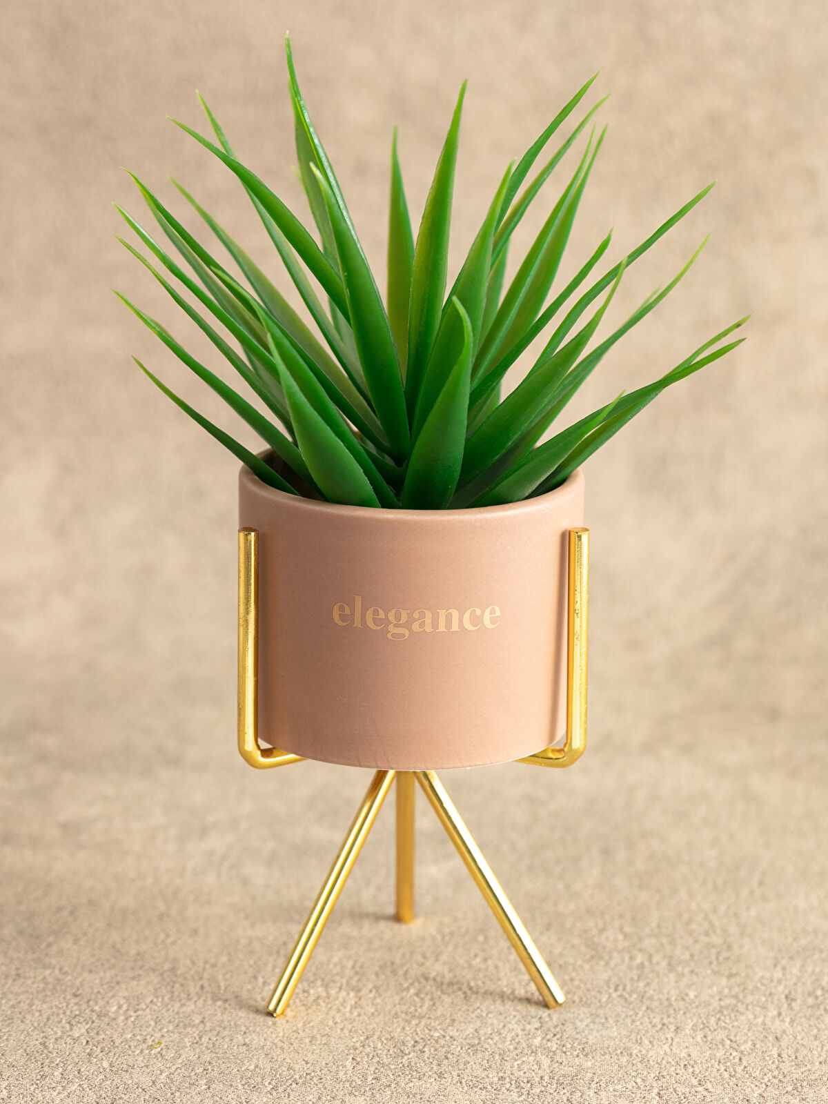 Baskılı Seramik Dekoratif Ayaklı Saksı