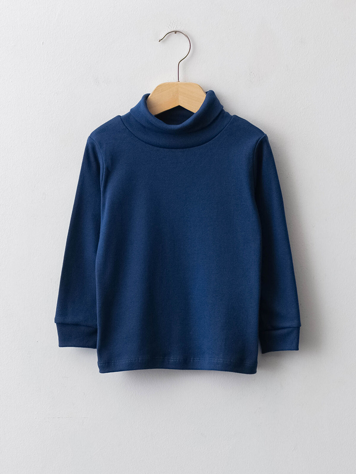 Balıkçı Yaka Uzun Kollu Basic Erkek Bebek Tişört Balıkçı Yaka Uzun Kollu Basic Erkek Bebek Tişört