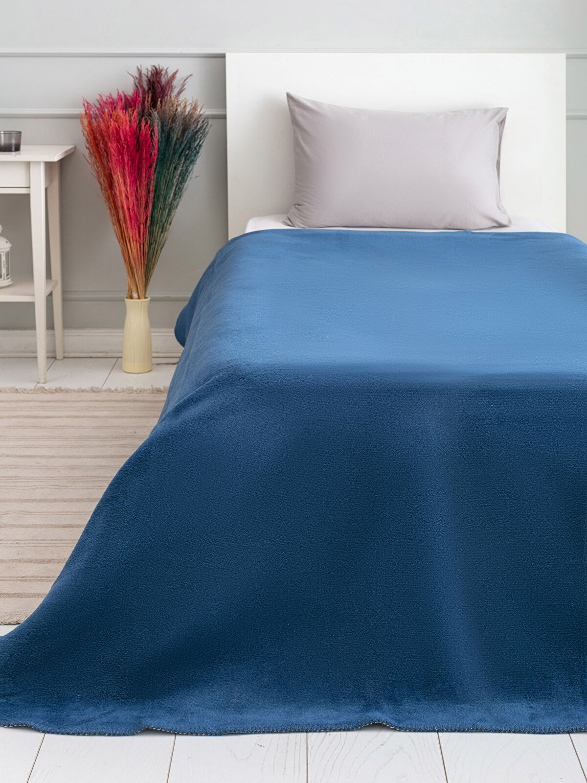 Tek Kişilik Çift Taraflı Pamuklu Battaniye 150x200 Cm