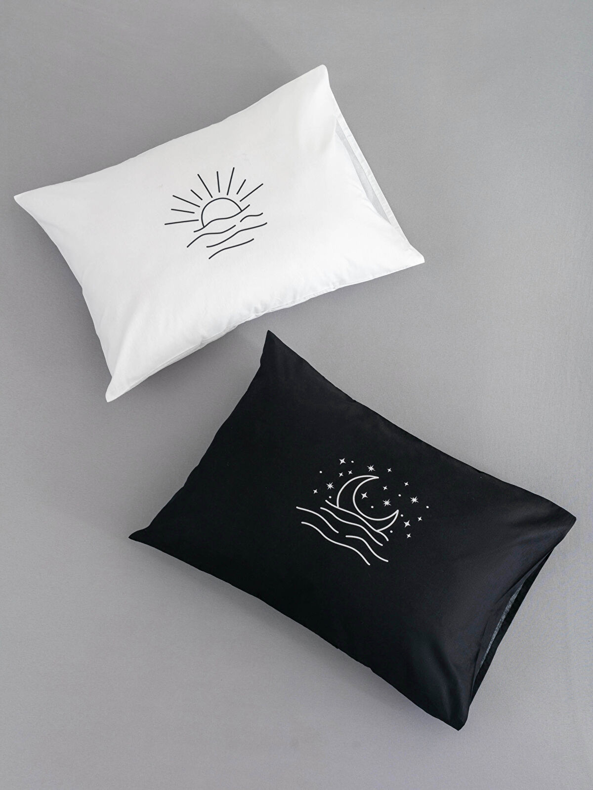 Baskılı Dokuma Yastık Kılıfı 2'li 50x70 Cm