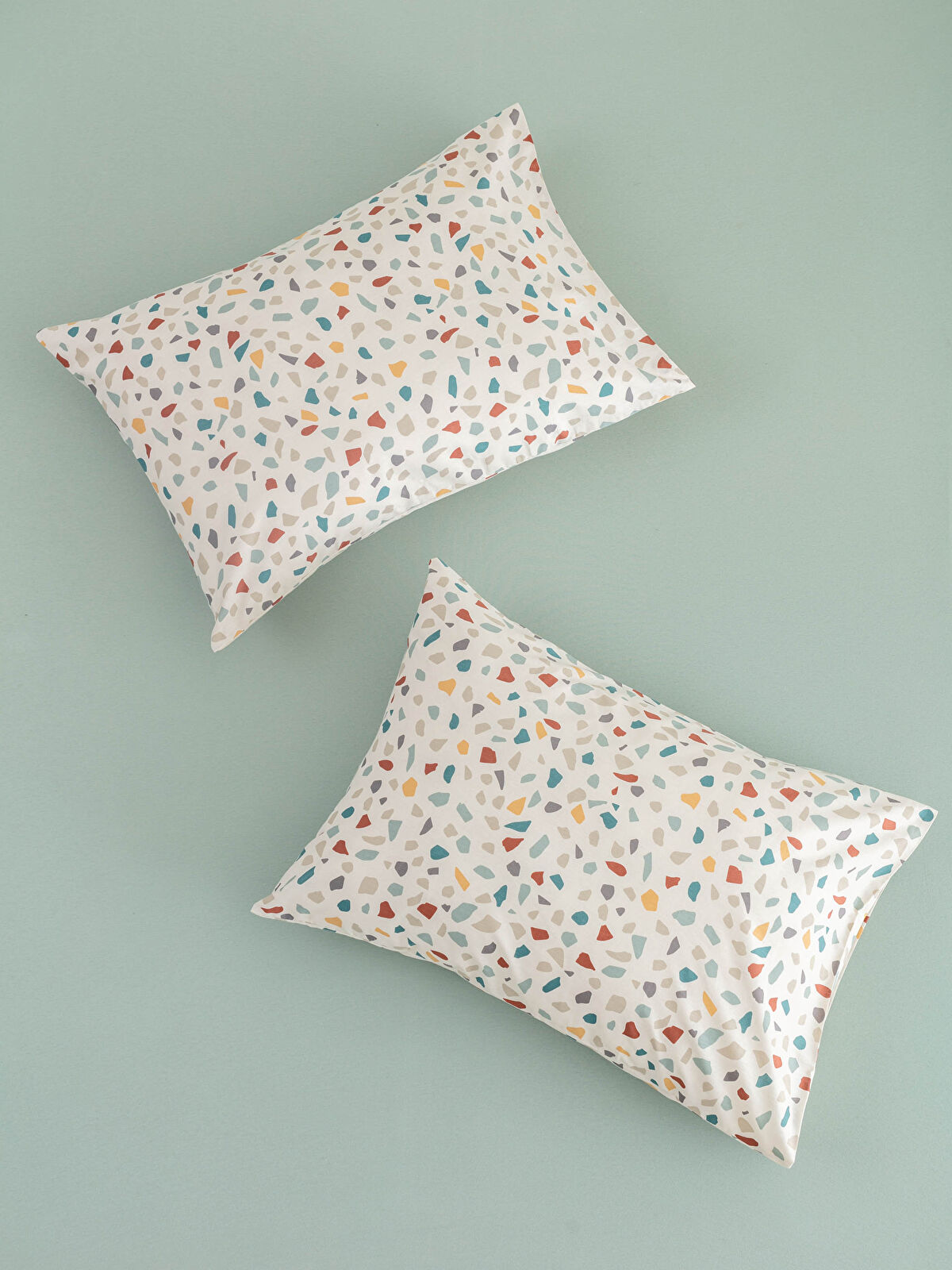 Baskılı Dokuma Yastık Kılıfı 2'li 50x70 Cm