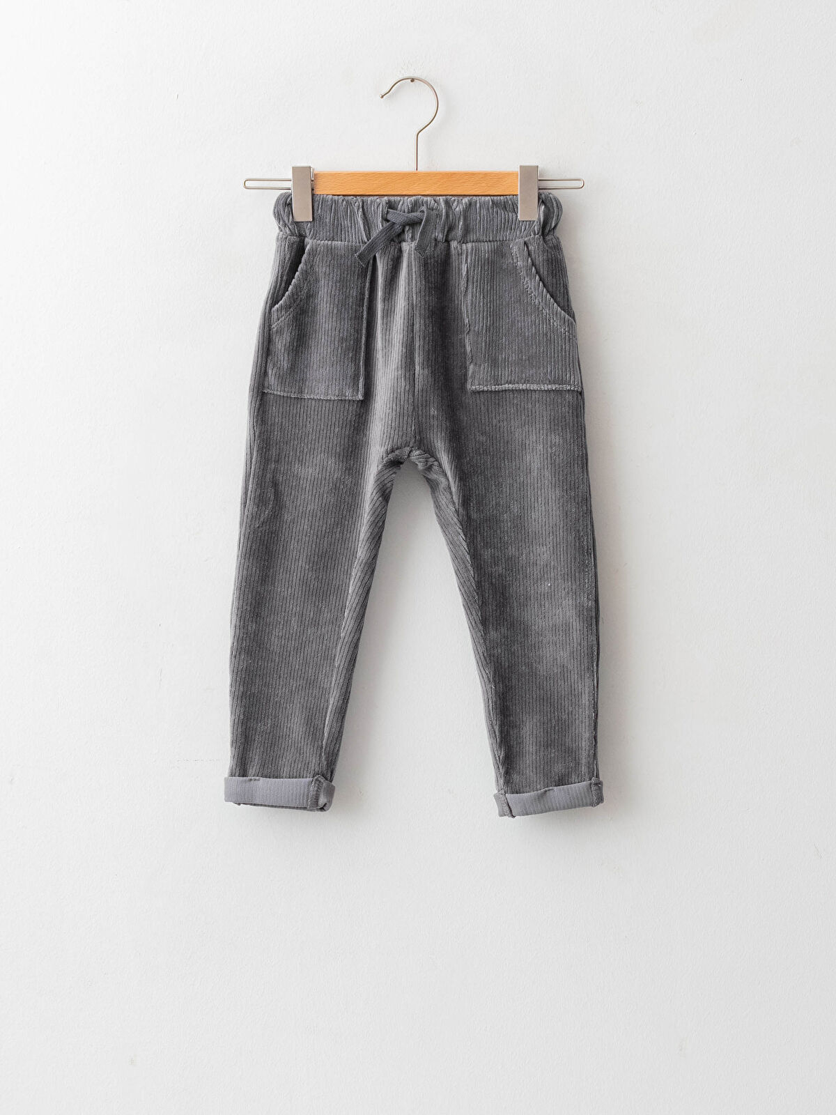 Beli Lastikli Kadife Erkek Bebek Eşofman Alt Beli Lastikli Kadife Erkek Bebek Eşofman Alt