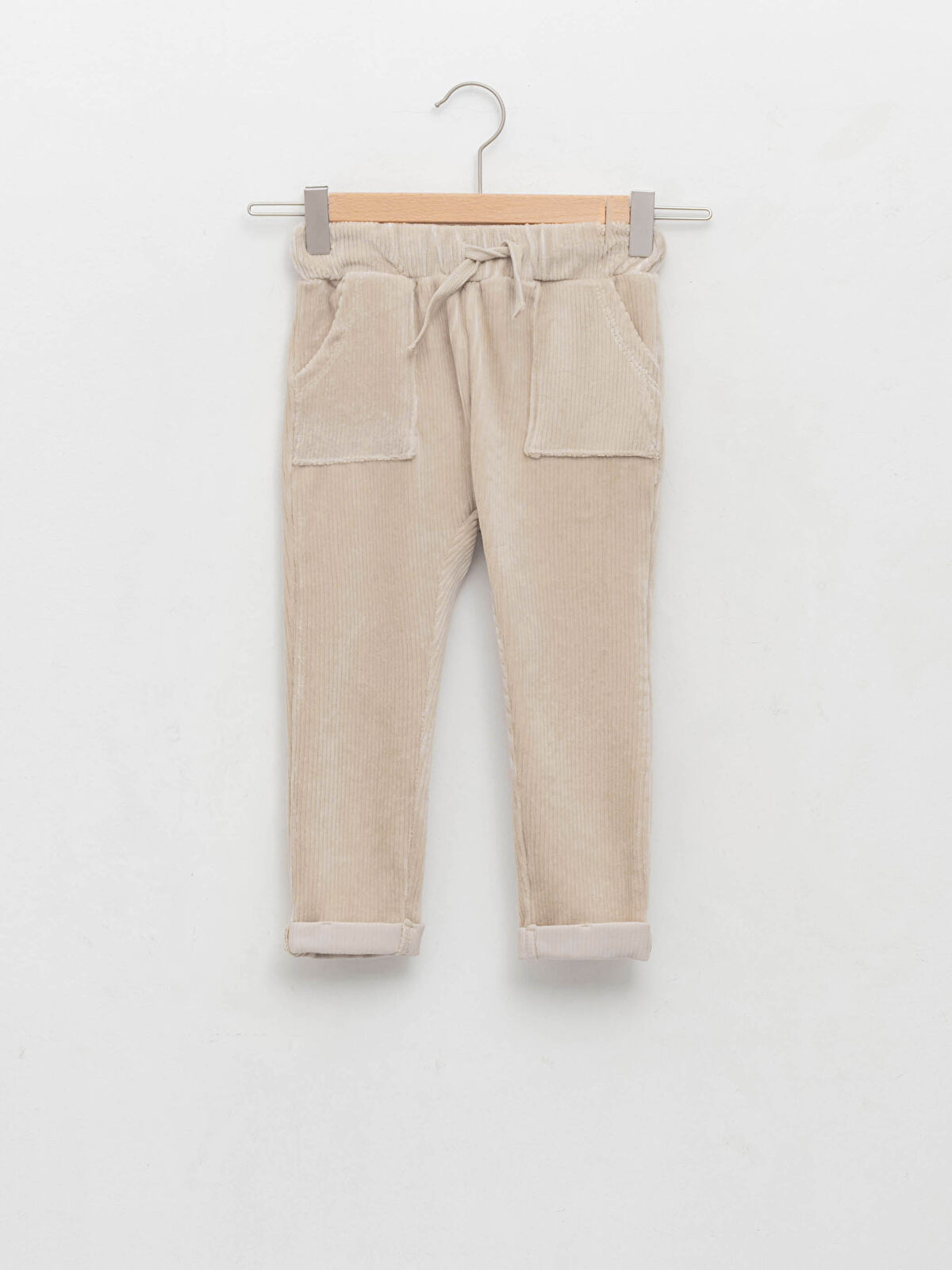 Beli Lastikli Kadife Erkek Bebek Eşofman Alt Beli Lastikli Kadife Erkek Bebek Eşofman Alt