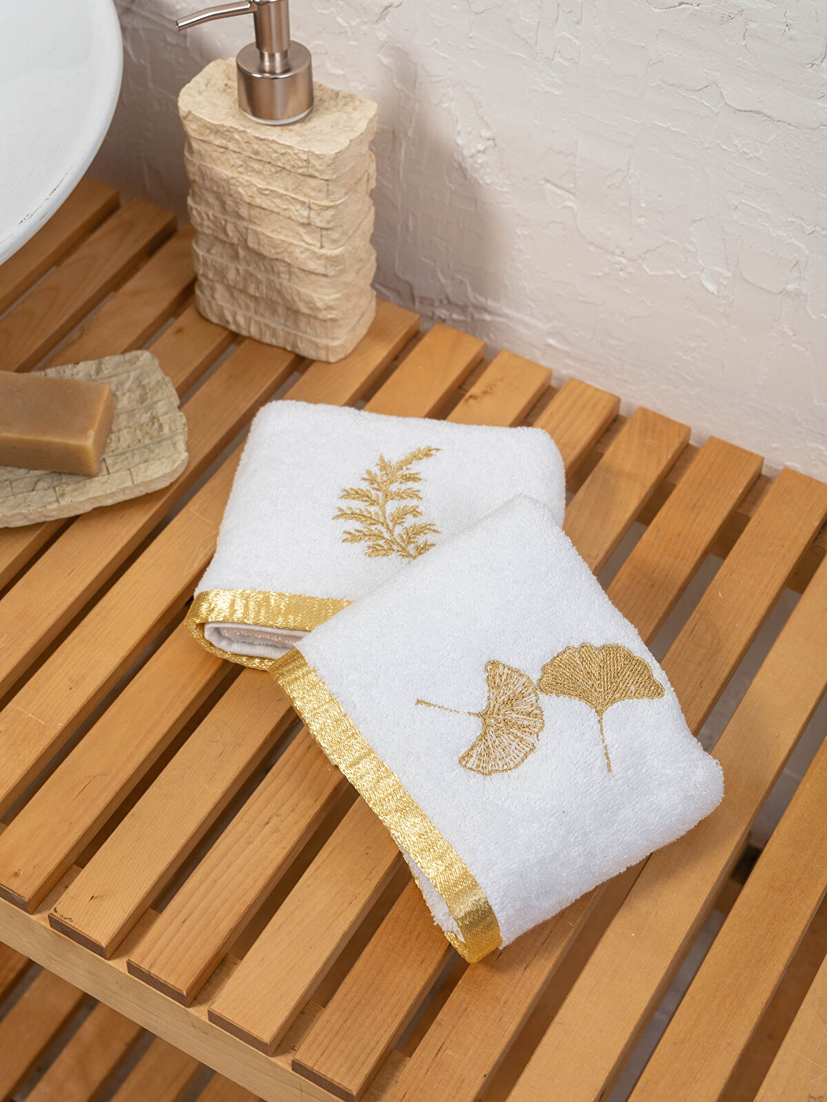 Nakış Detaylı El Havlusu 2'li 30x50 Cm