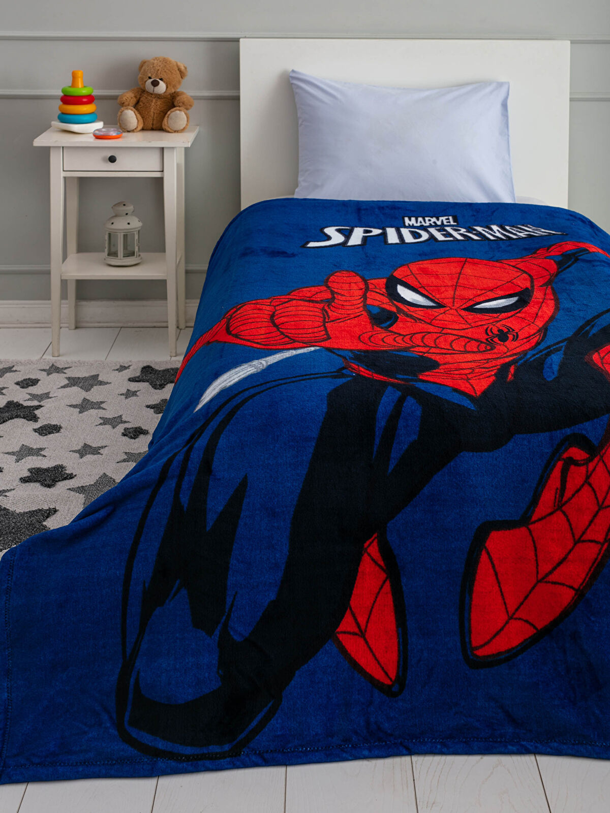 Spiderman Lisanslı Well Soft Erkek Çocuk Battaniye 150x200 Cm