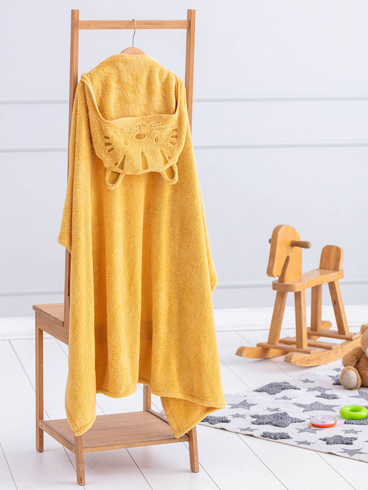 Kapüşonlu Erkek Çocuk Wellsoft Battaniye