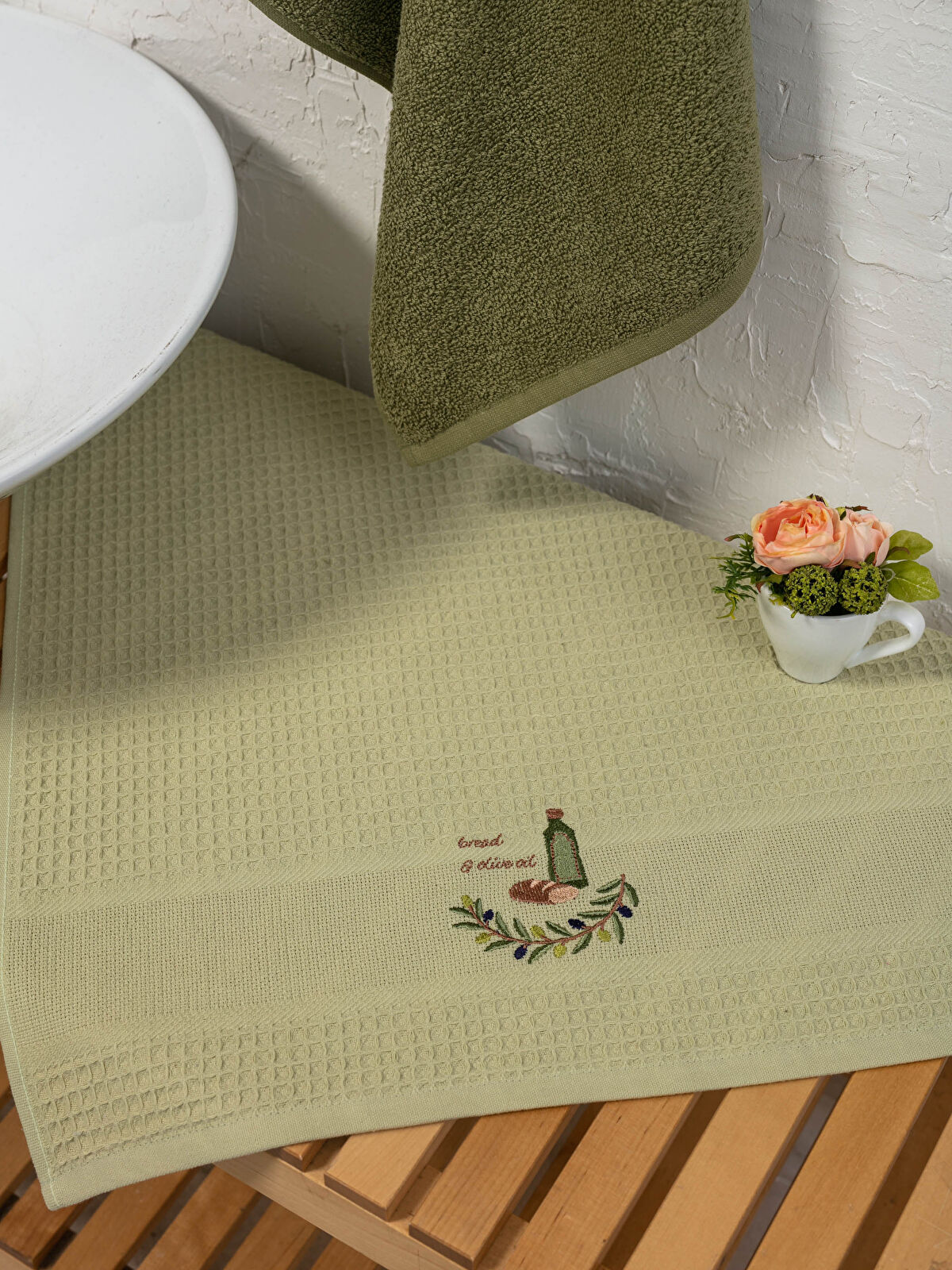 Nakış Detaylı Kurulama Bezi 40x60 Cm