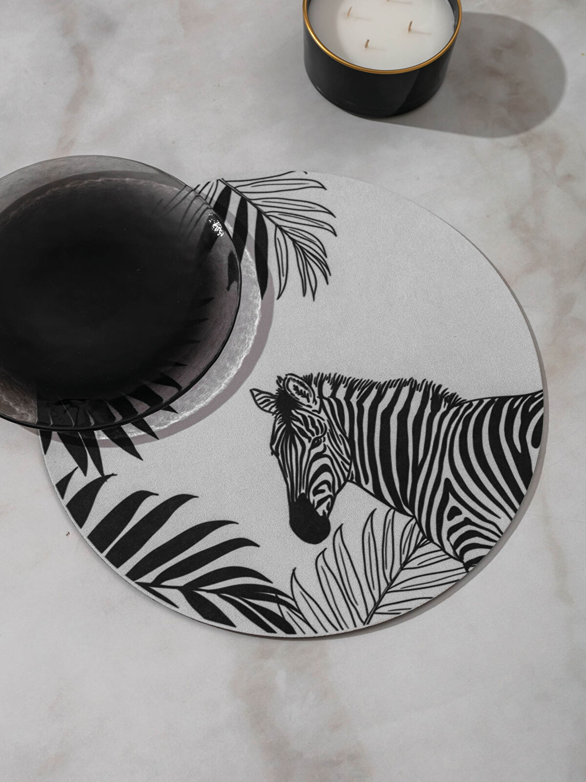 Zebra Baskılı Amerikan Servisi