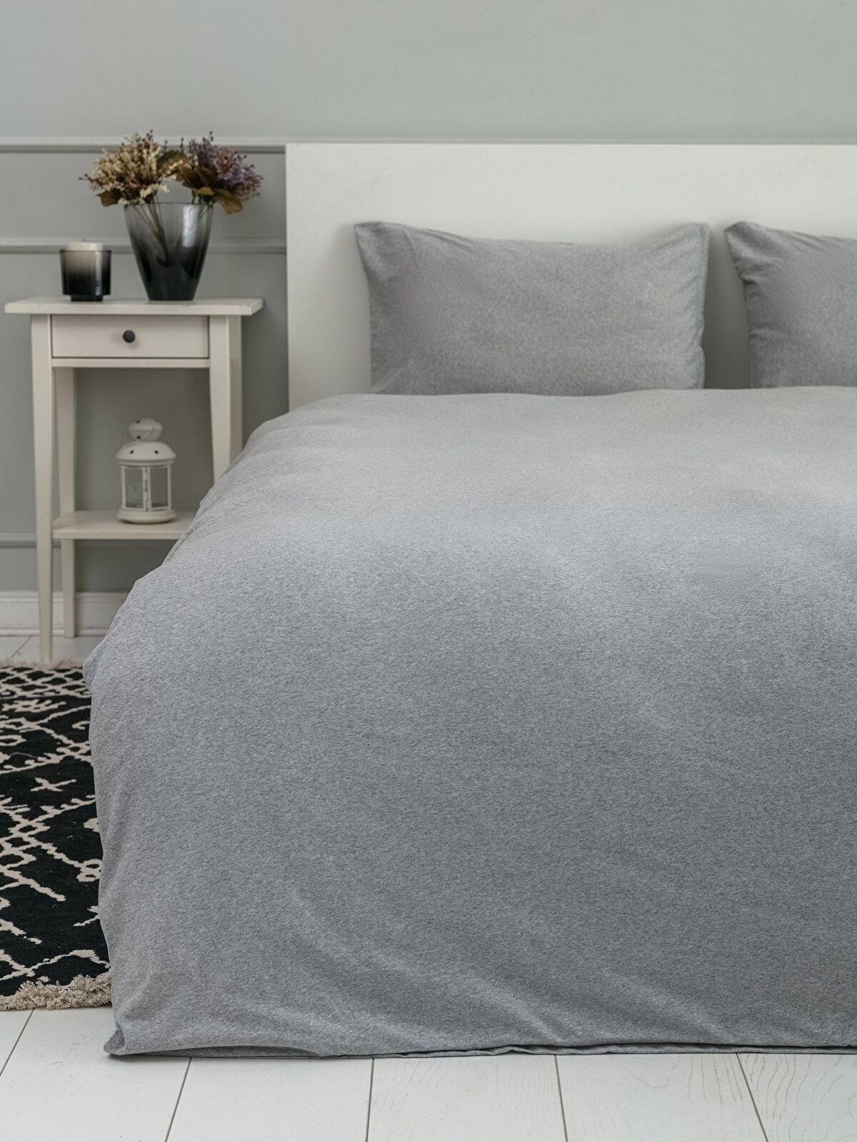 Çift Kişilik Düz Örme Nevresim Takımı