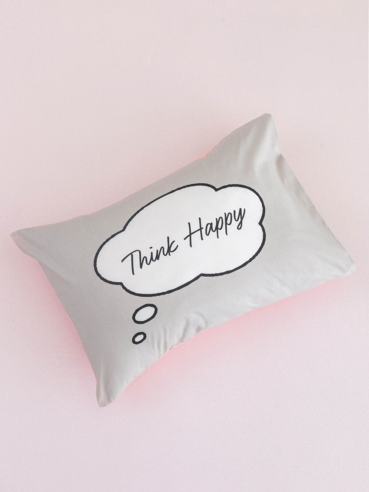 Slogan Baskılı Dokuma Yastık Kılıfı 50x70 Cm Slogan Baskılı Dokuma Yastık Kılıfı 50x70 Cm
