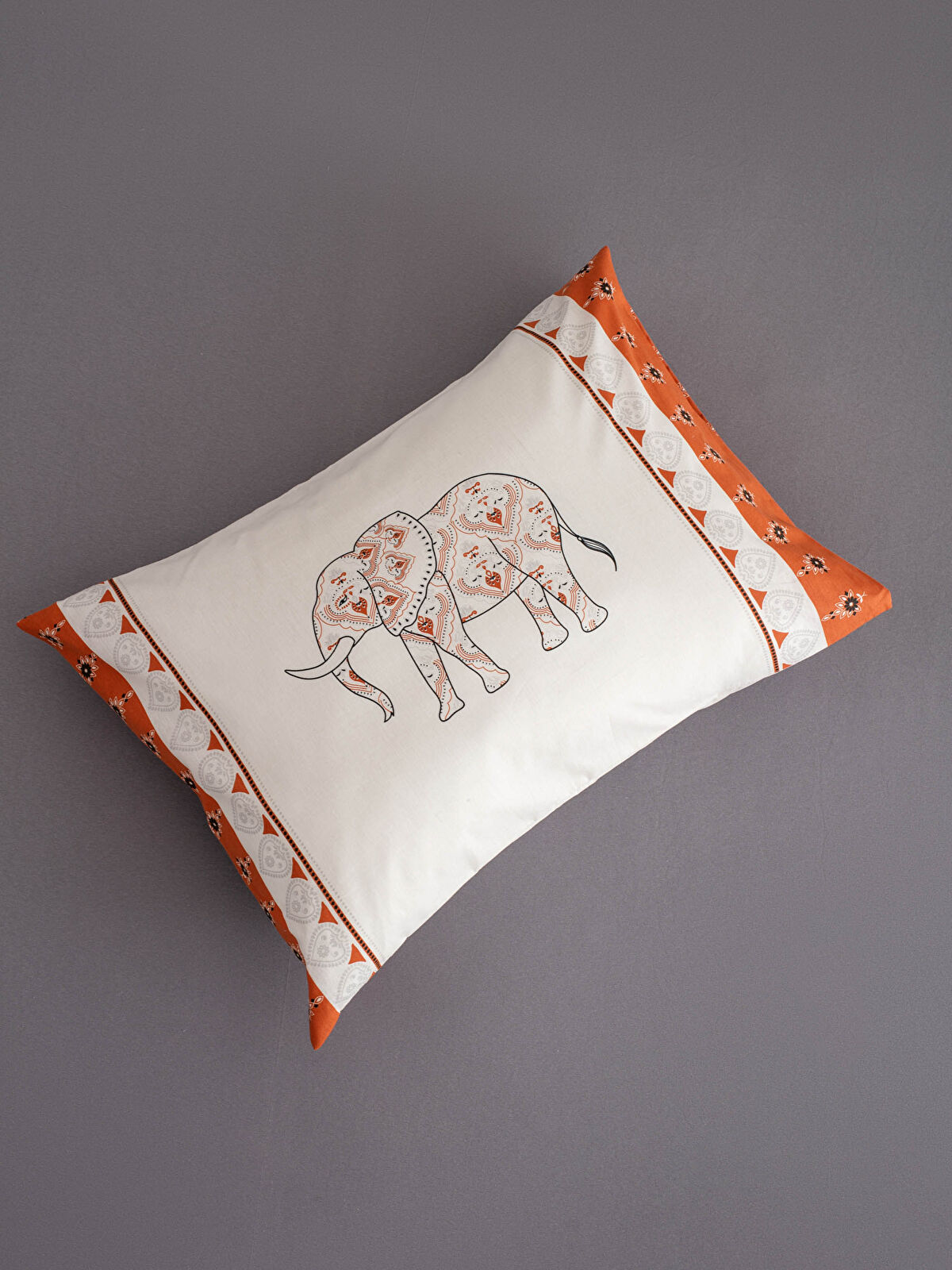 Baskılı Dokuma Yastık Kılıfı 50x70 Cm