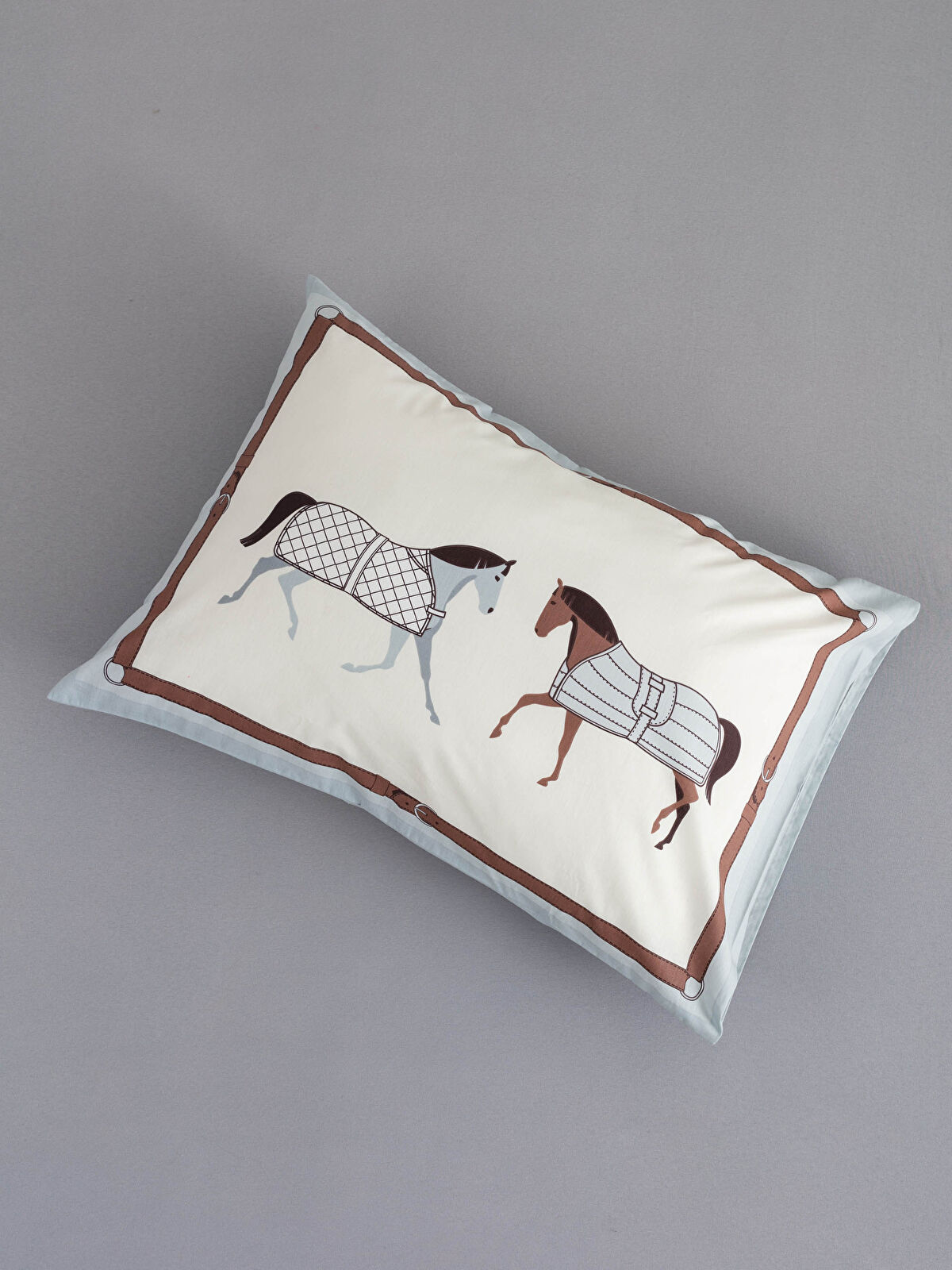 Baskılı Dokuma Yastık Kılıfı 50x70 Cm