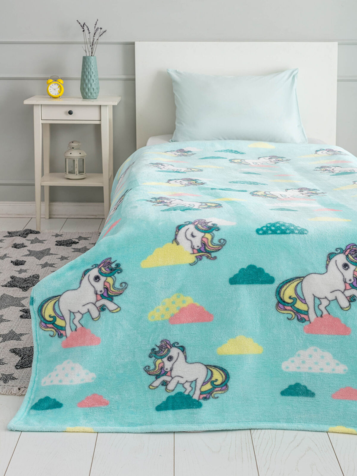 Baskılı Kız Çocuk Wellsoft Battaniye 150x200 Cm