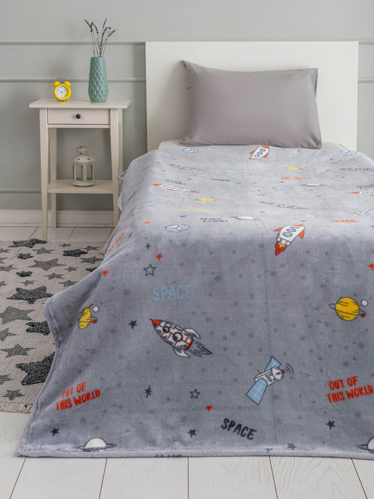 Baskılı Erkek Çocuk Wellsoft Battaniye 150x200 Cm