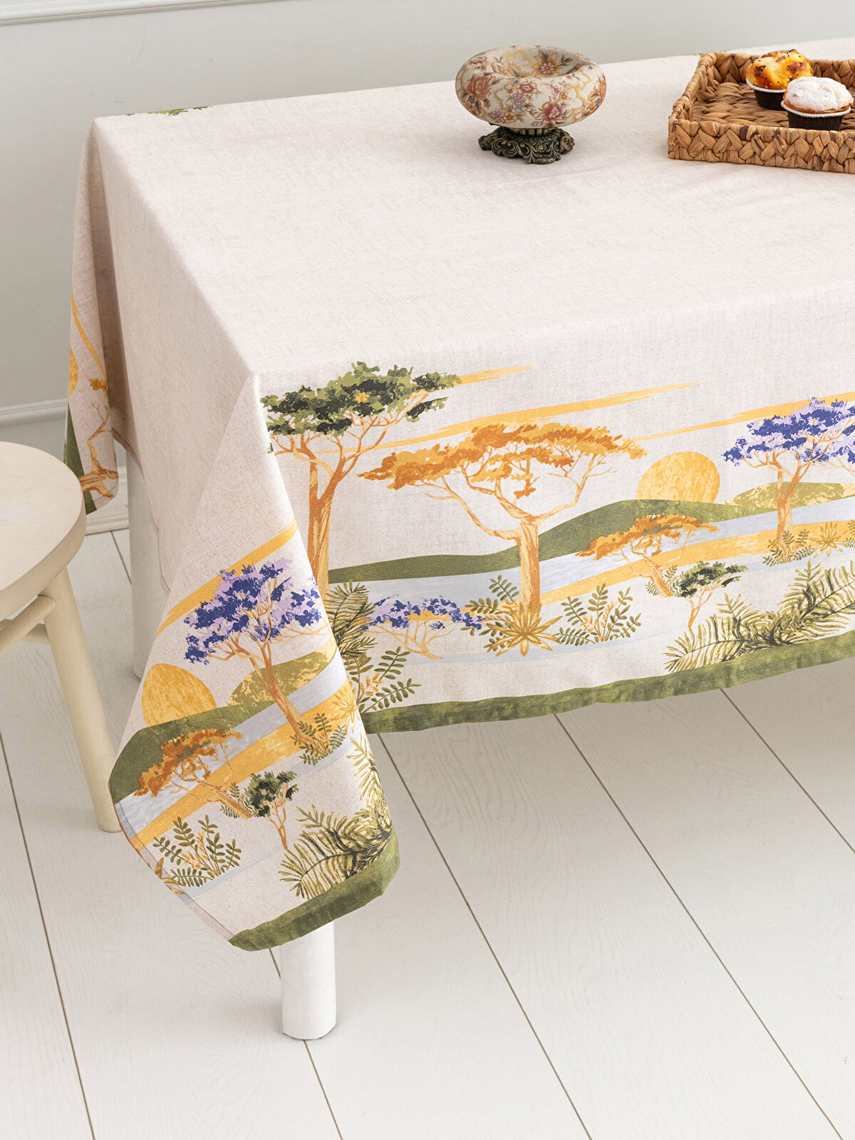 Baskılı Masa Örtüsü 150x200 Cm