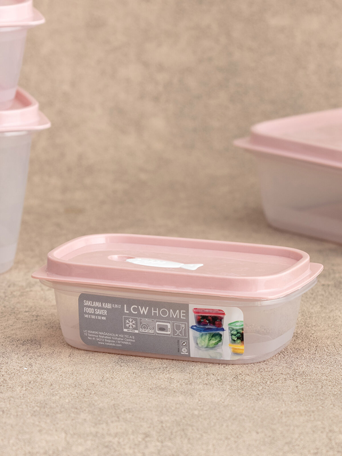 Plastik Saklama Kabı 350 Ml Plastik Saklama Kabı 350 Ml