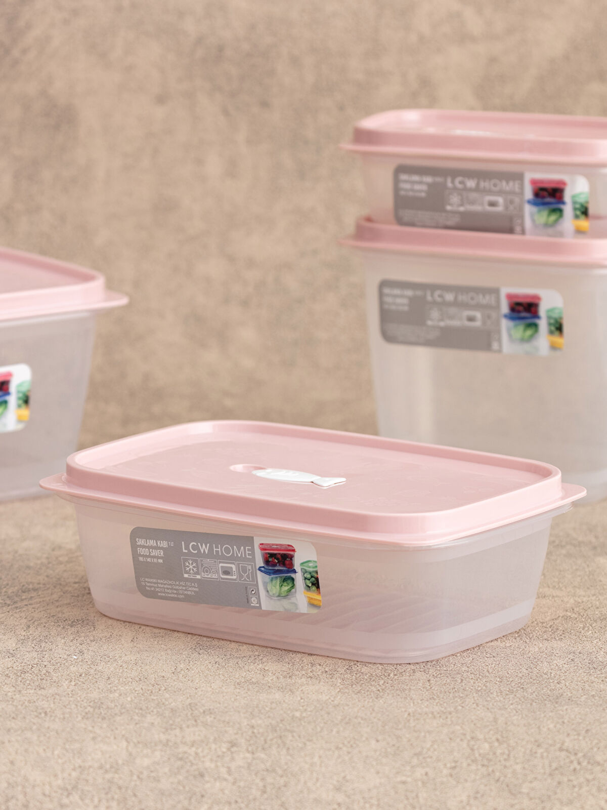 Plastik Saklama Kabı 1000 Ml Plastik Saklama Kabı 1000 Ml