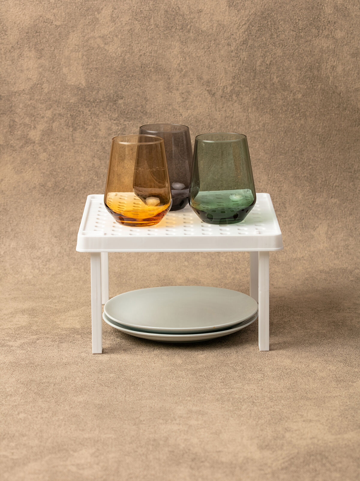 Plastik Mutfak Organizeri 25x25x20 Cm Plastik Mutfak Organizeri 25x25x20 Cm