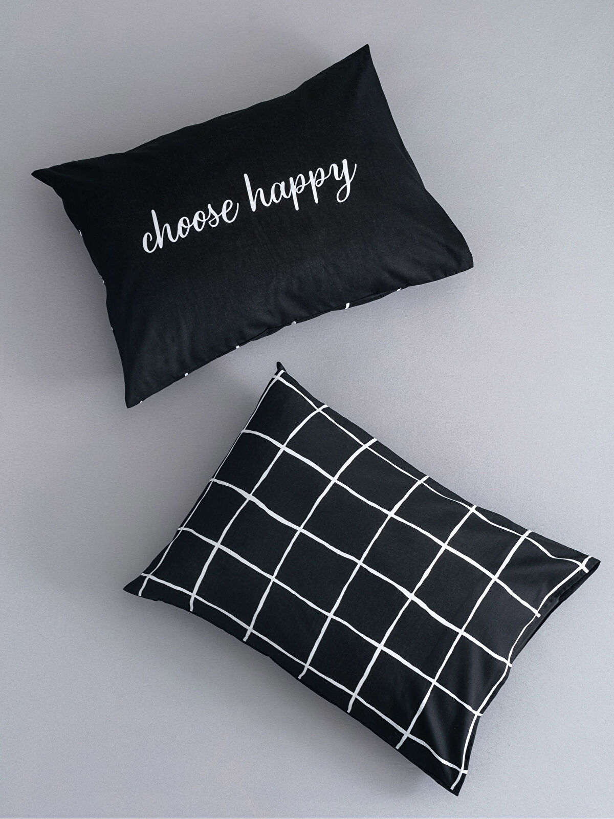 Baskılı Dokuma Yastık Kılıfı 2'li  50x70 Cm