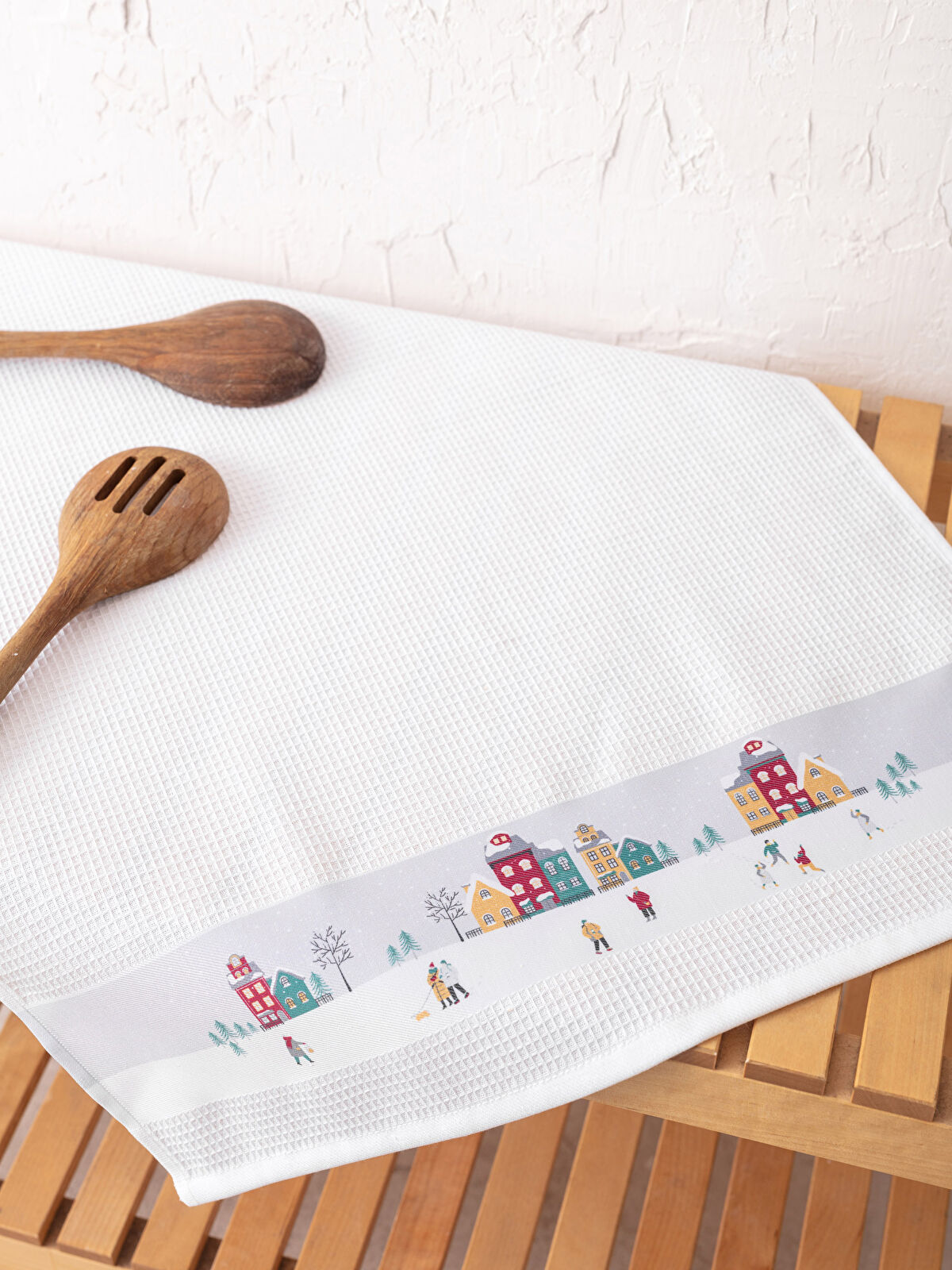 Yılbaşı Temalı Baskılı Kurulama Bezi 40x60 Cm