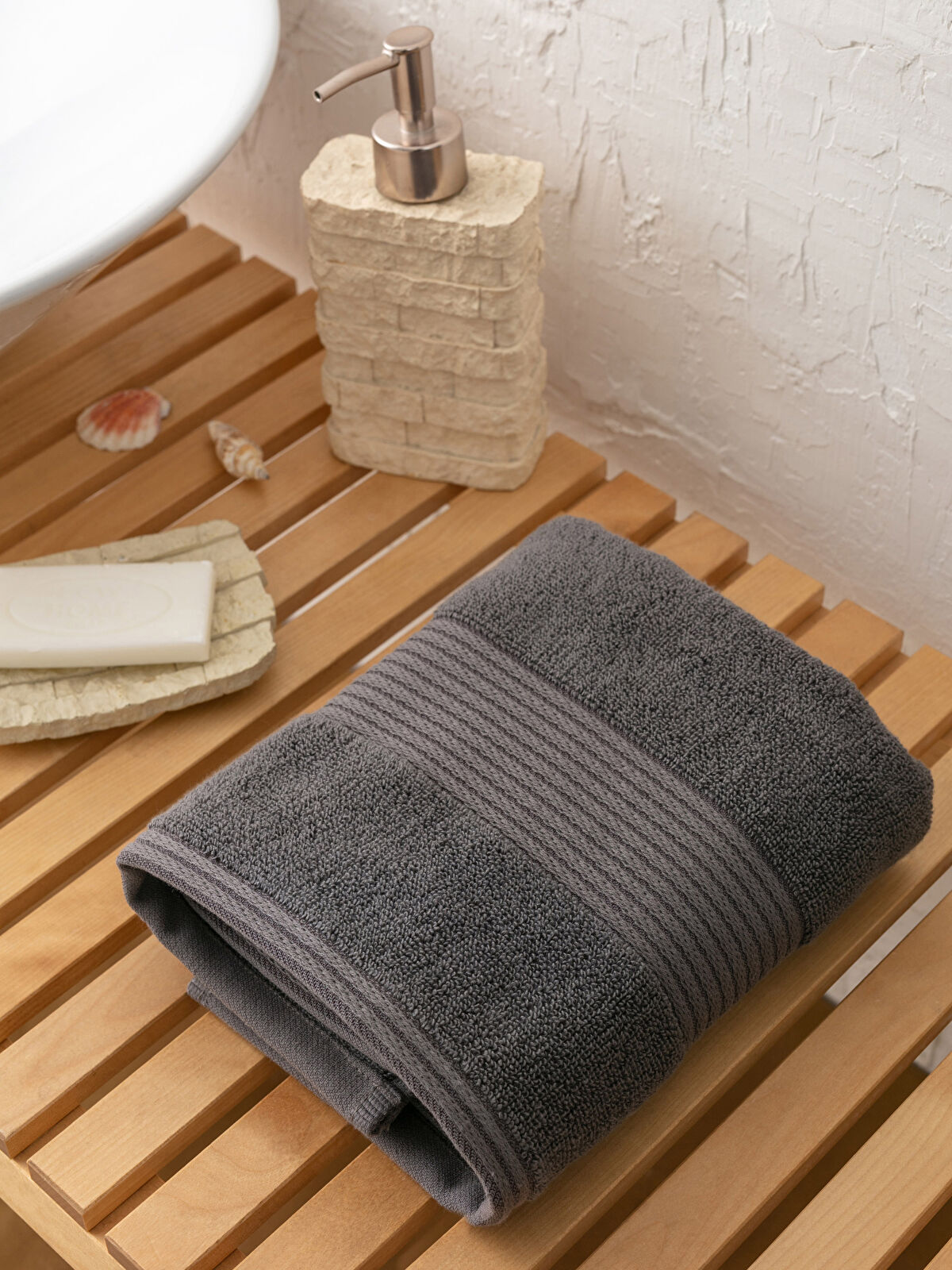 Düz Bukle Yüz Havlusu 50x80 Cm