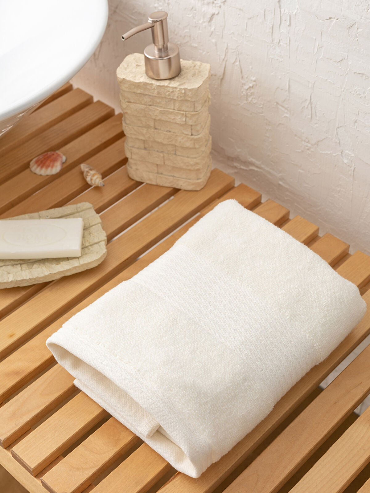 Düz Bukle Yüz Havlusu 50x80 Cm