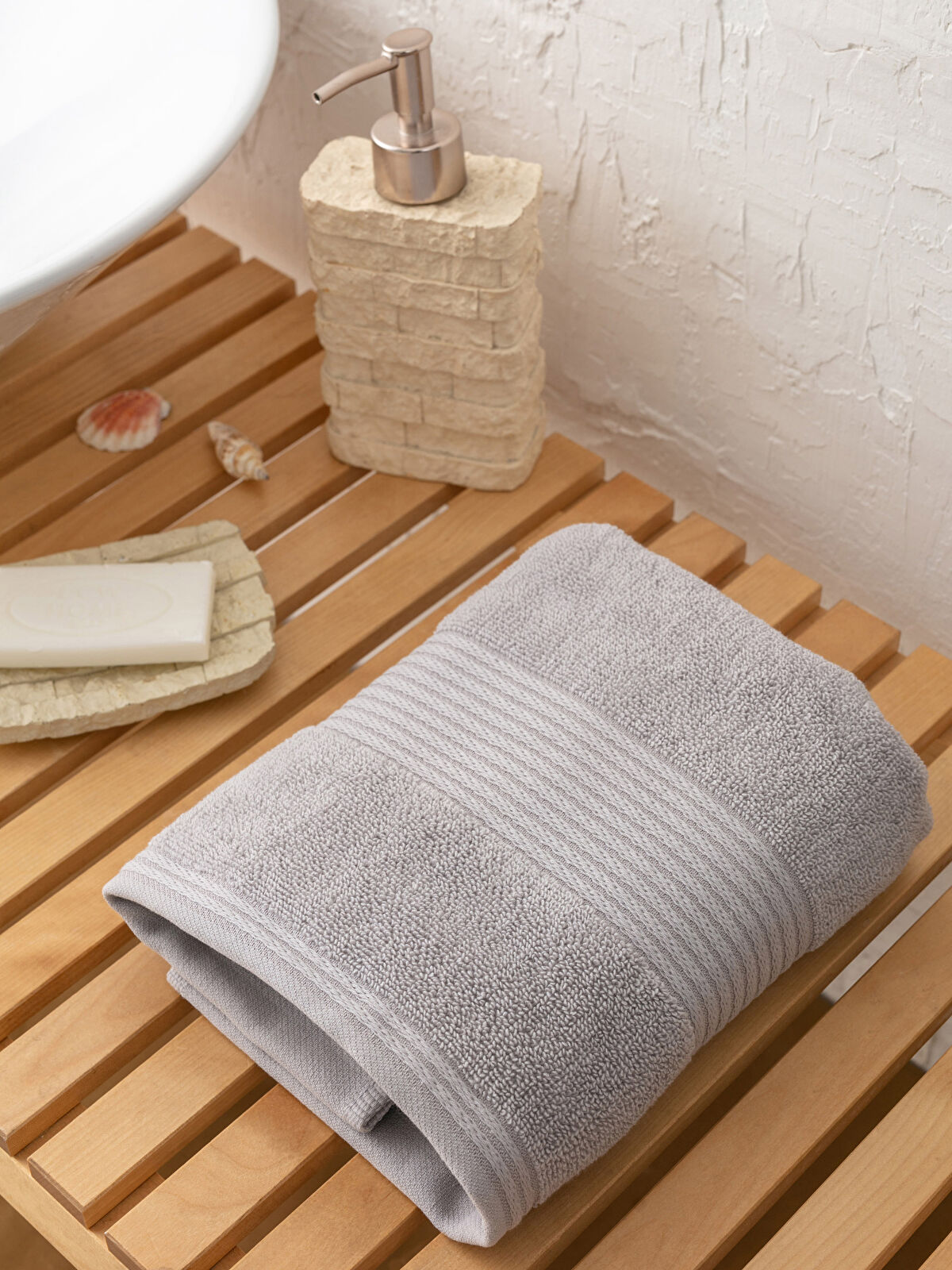 Düz Bukle Yüz Havlusu 50x80 Cm