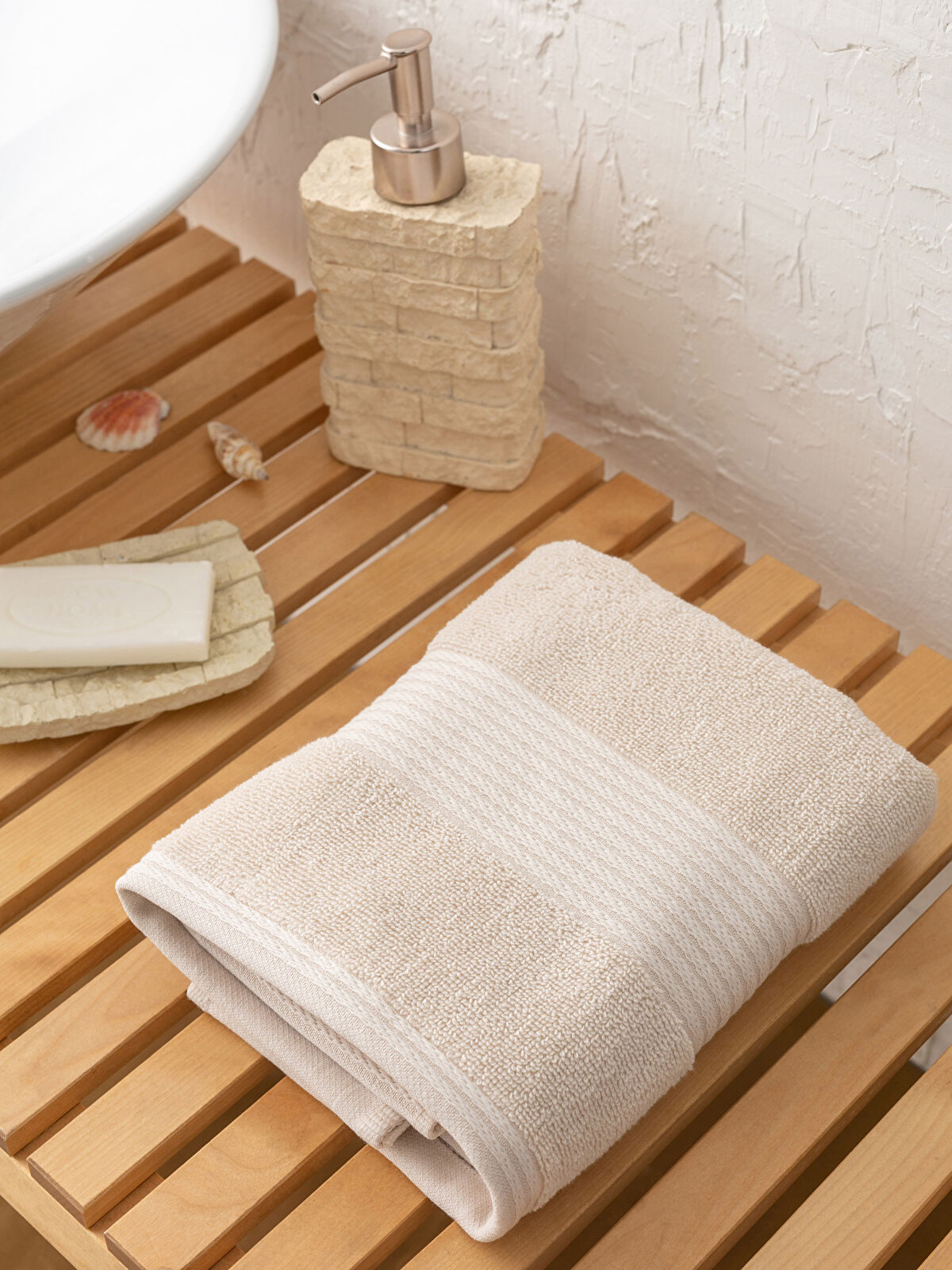 Düz Bukle Yüz Havlusu 50x80 Cm