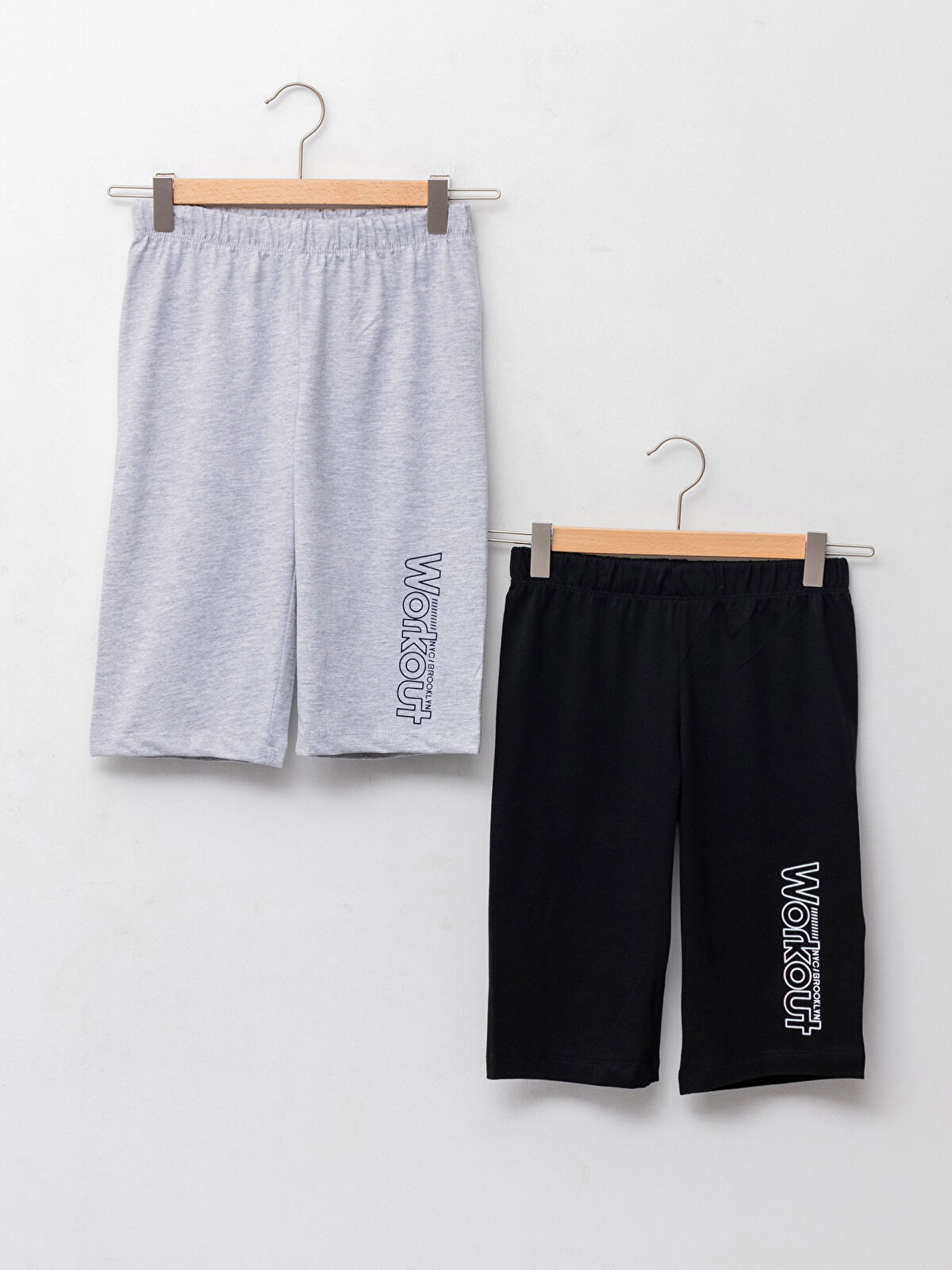 Beli Lastikli Baskılı Erkek Çocuk Pijama Şort 2'li