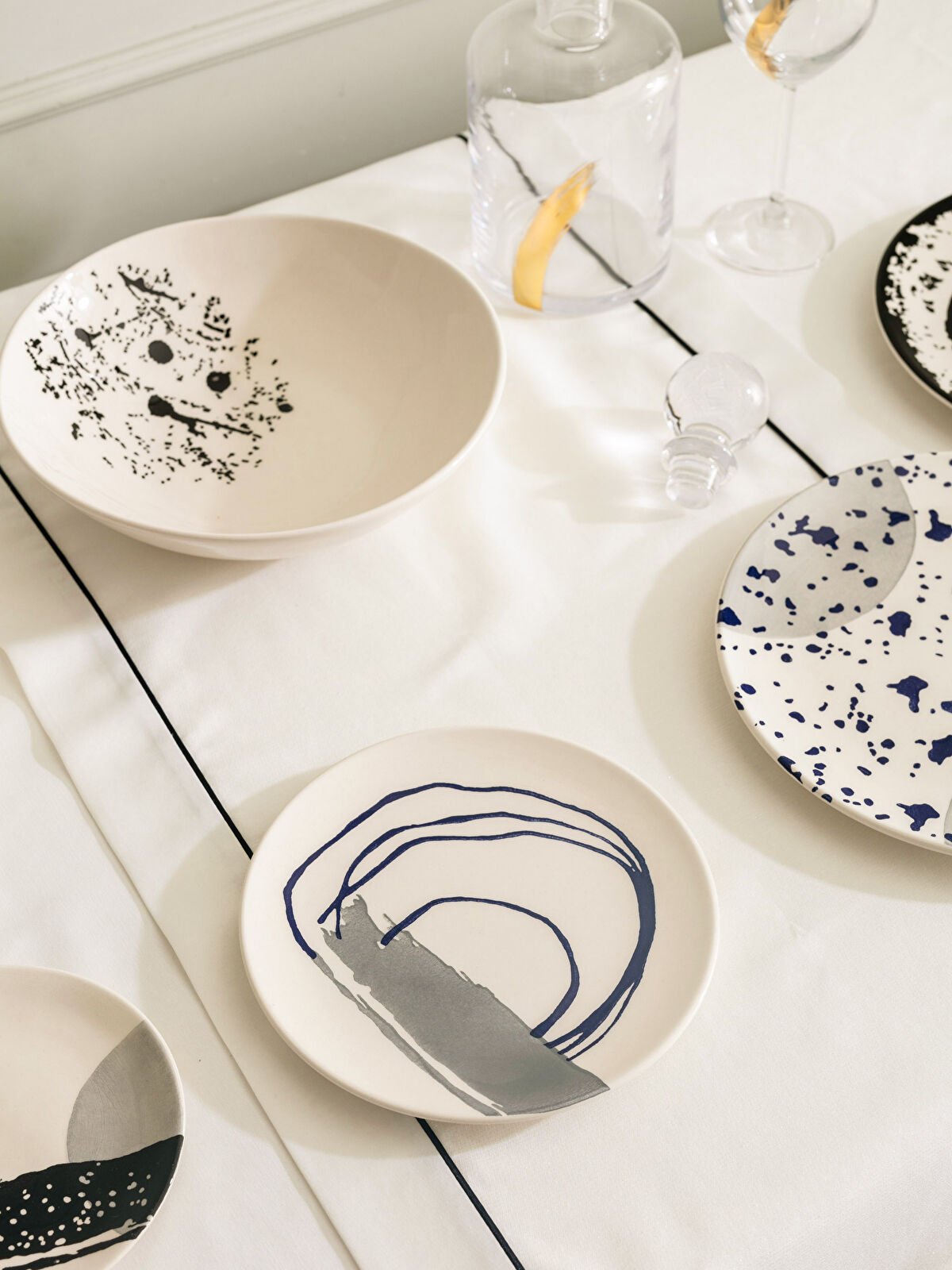 GAMZE SARAÇOĞLU X LCW HOME PASTA TABAĞI - BASKILI SERAMİK 21 CM GAMZE SARAÇOĞLU X LCW HOME PASTA TABAĞI - BASKILI SERAMİK 21 CM
