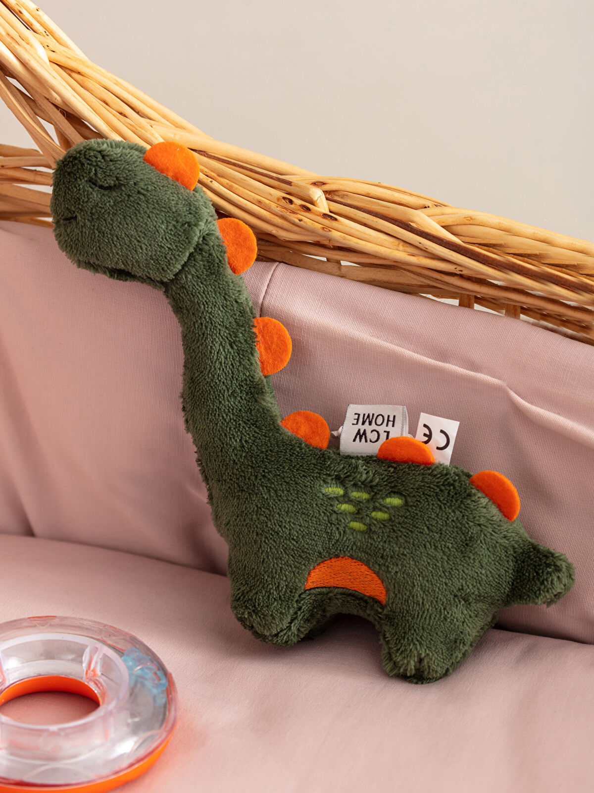 Nakış Detaylı Dolgulu Bebek Dinozor Kırlent 12x19 Cm Nakış Detaylı Dolgulu Bebek Dinozor Kırlent 12x19 Cm