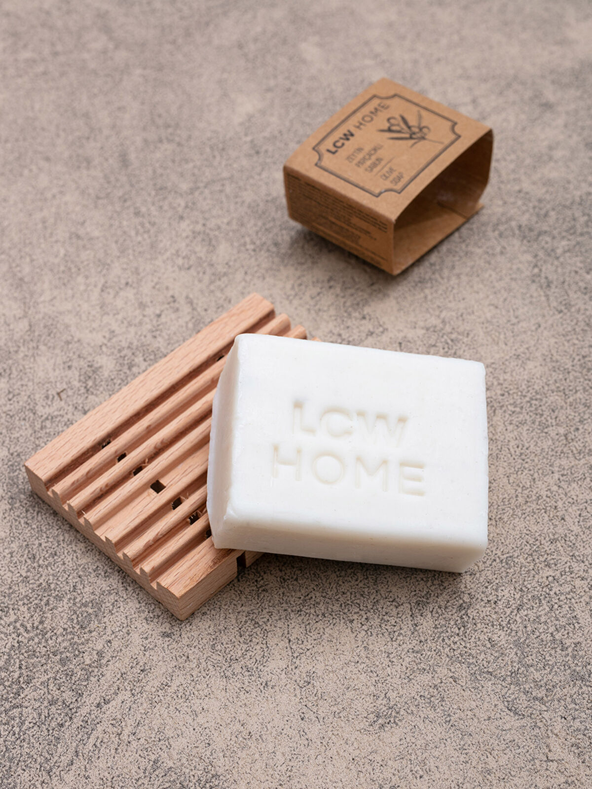 Zeytin Parçacıklı Kokulu Katı Sabun 85 Gr