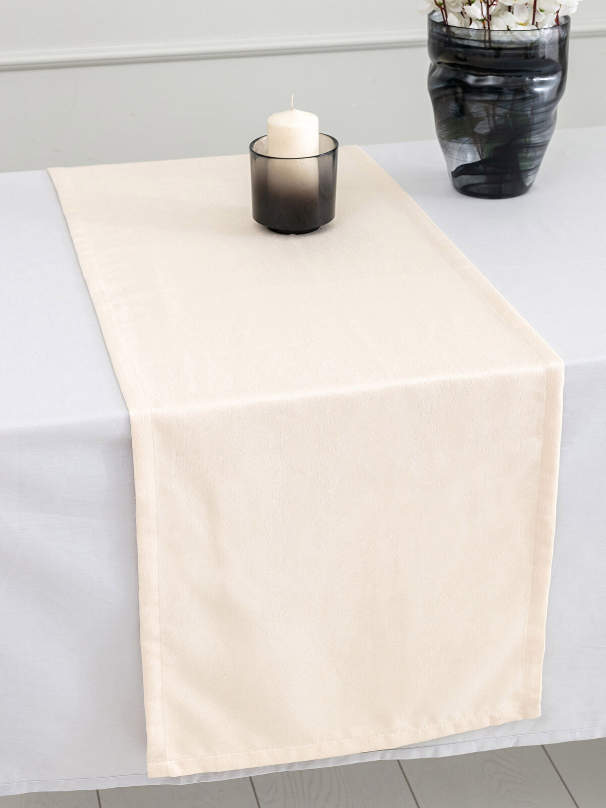 Düz Kadife Runner Düz Kadife Runner