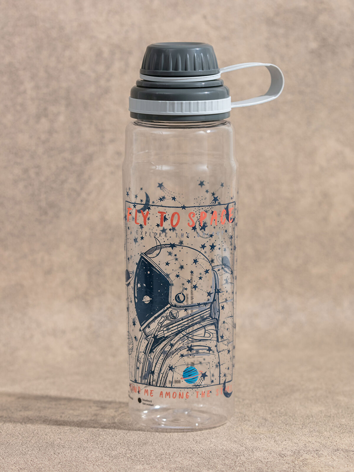 Baskılı Şeffaf Kapaklı Suluk