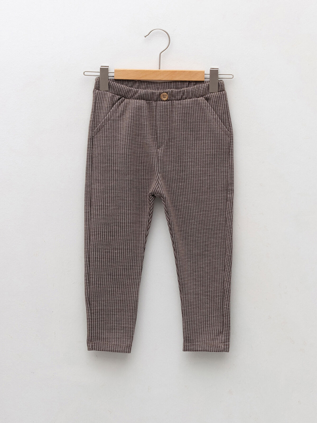 Beli Lastikli Ekose Erkek Bebek Eşofman Altı Beli Lastikli Ekose Erkek Bebek Eşofman Altı