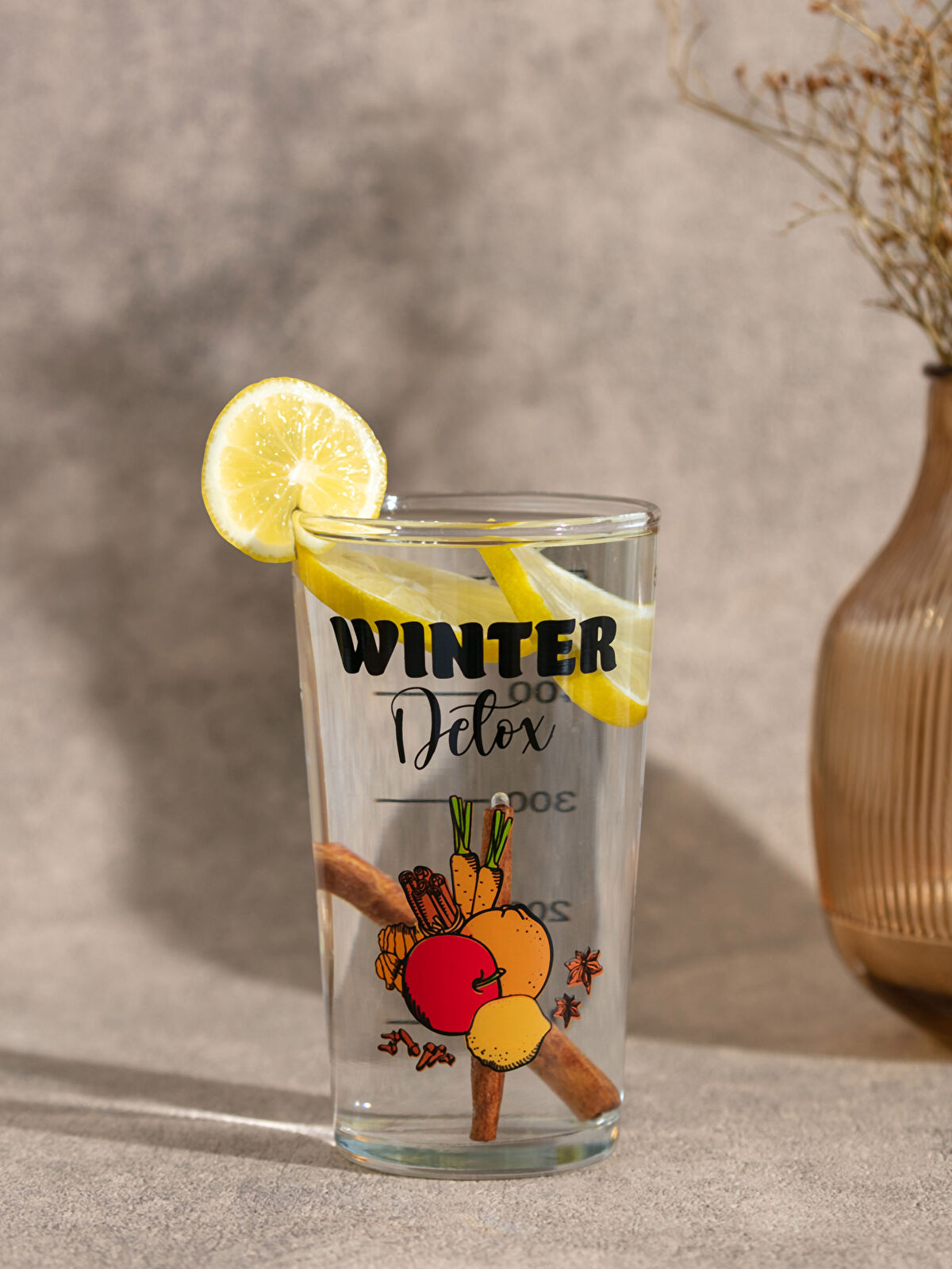 Baskılı Cam Su Bardağı 570 Ml