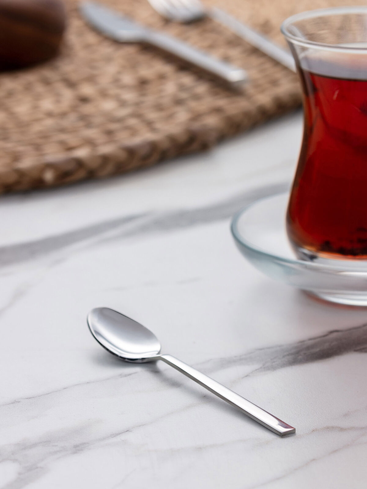 Çelik Çay Kaşığı 6'lı