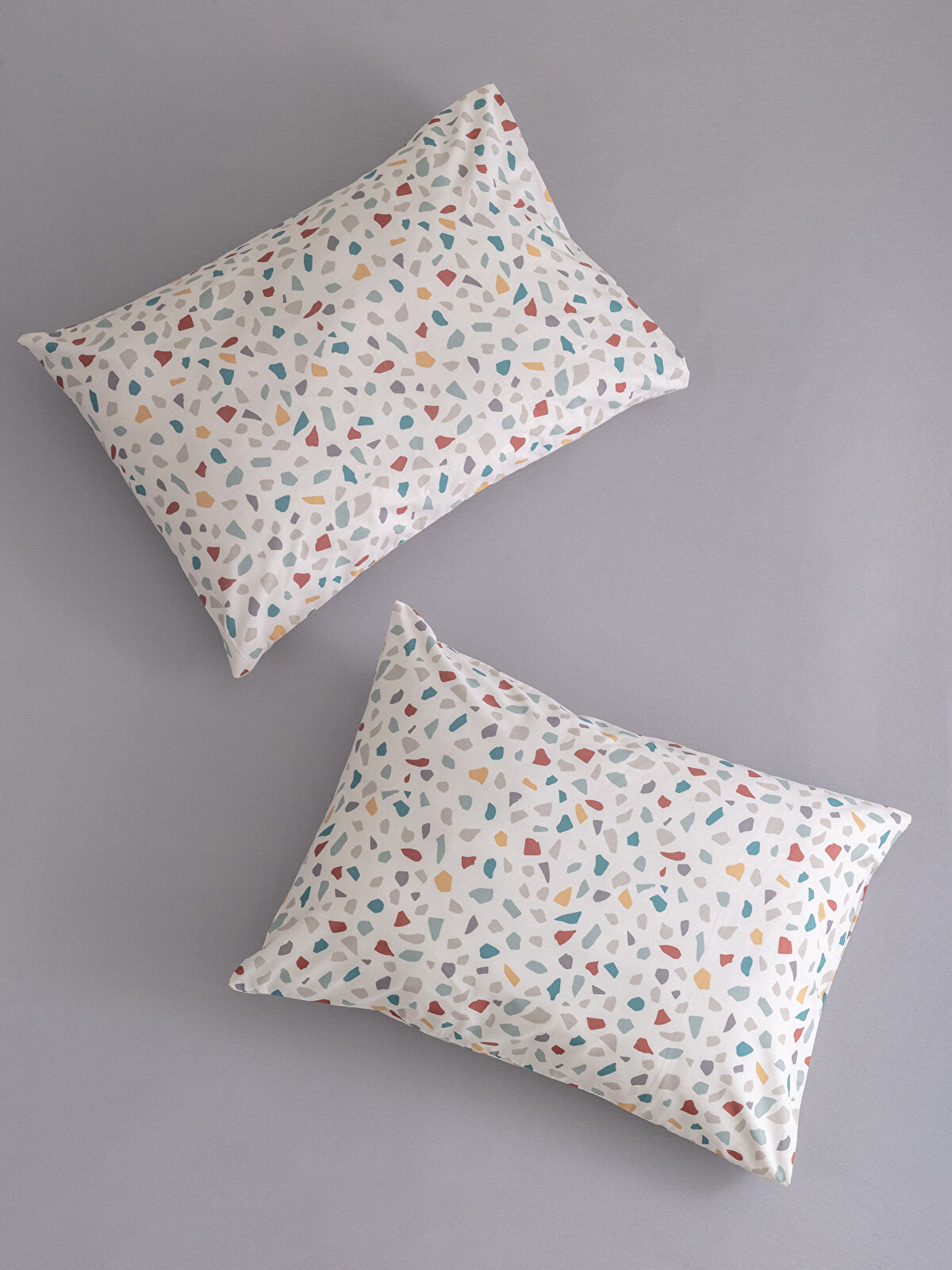 Baskılı Dokuma Yastık Kılıfı 2'li  50x70 Cm