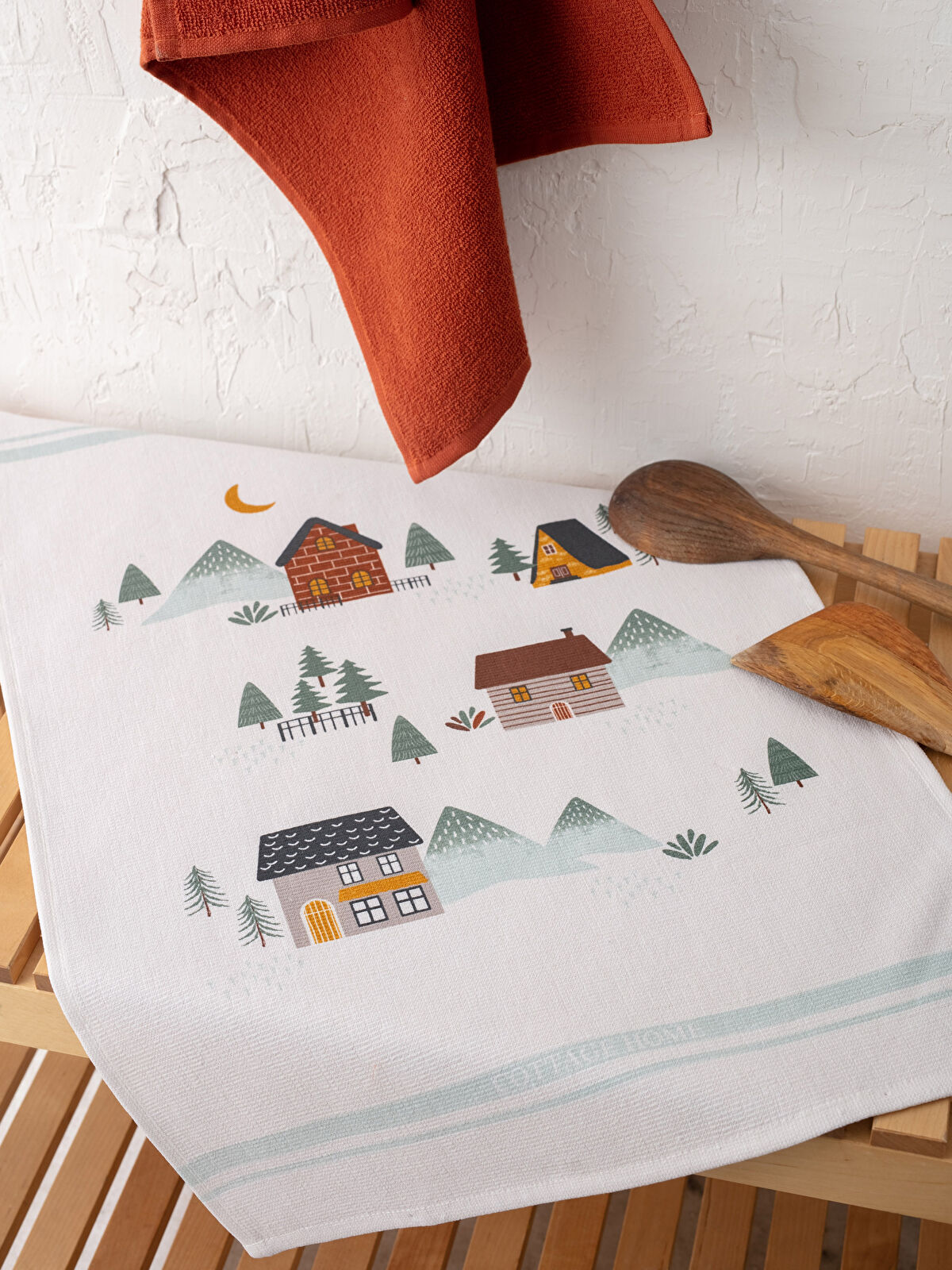 Baskılı Kurulama Bezi 2'li 40x60 Cm