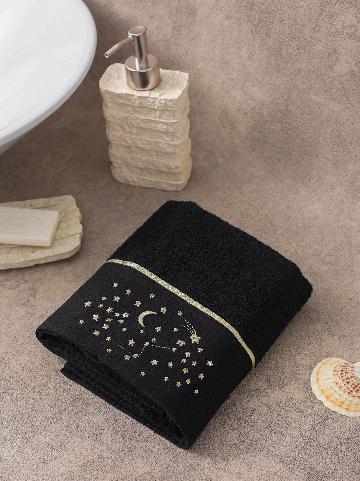 Nakışlı Yüz Havlusu 50x80 Cm