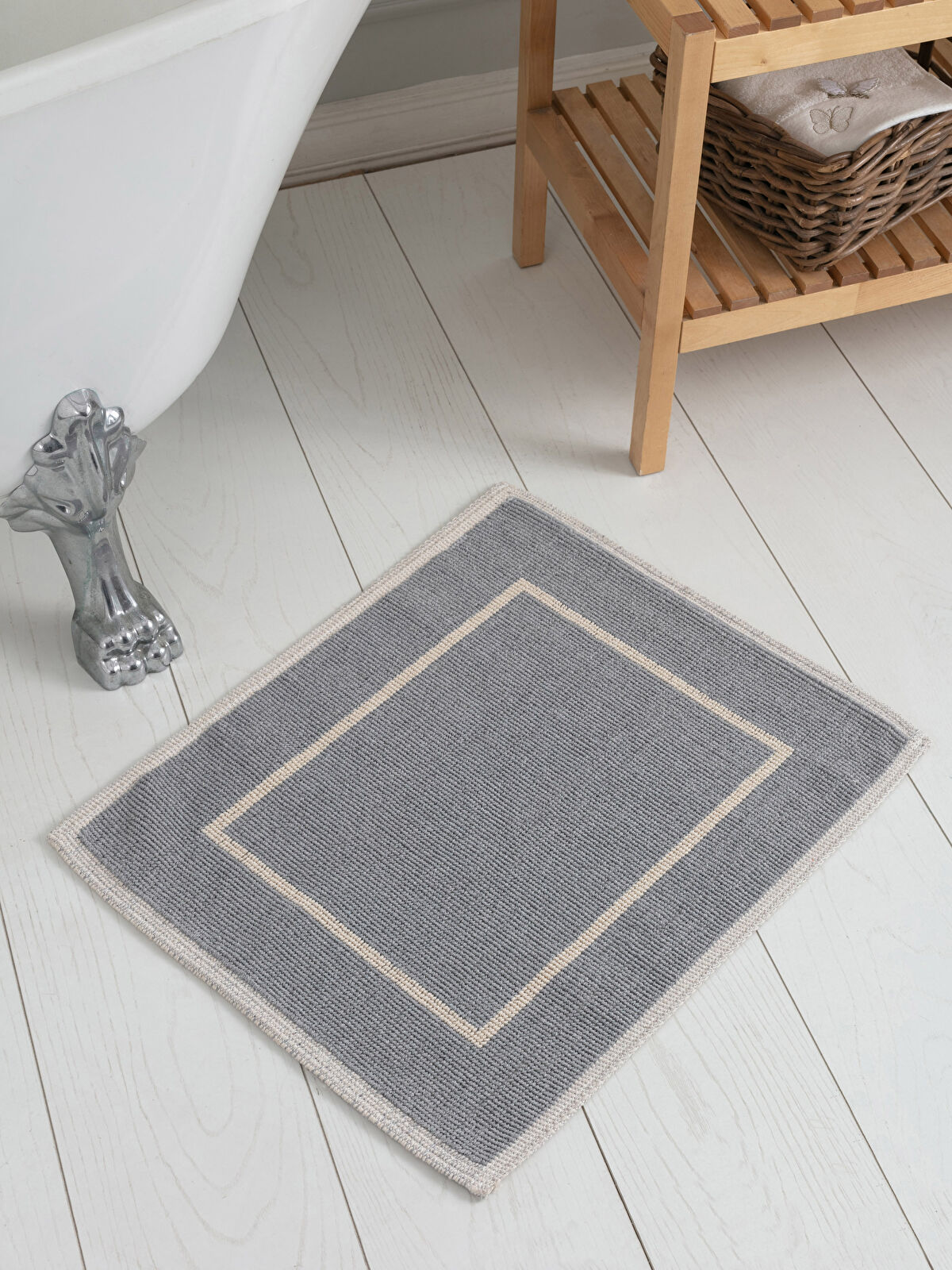 Desenli Banyo Paspası 50x60 Cm