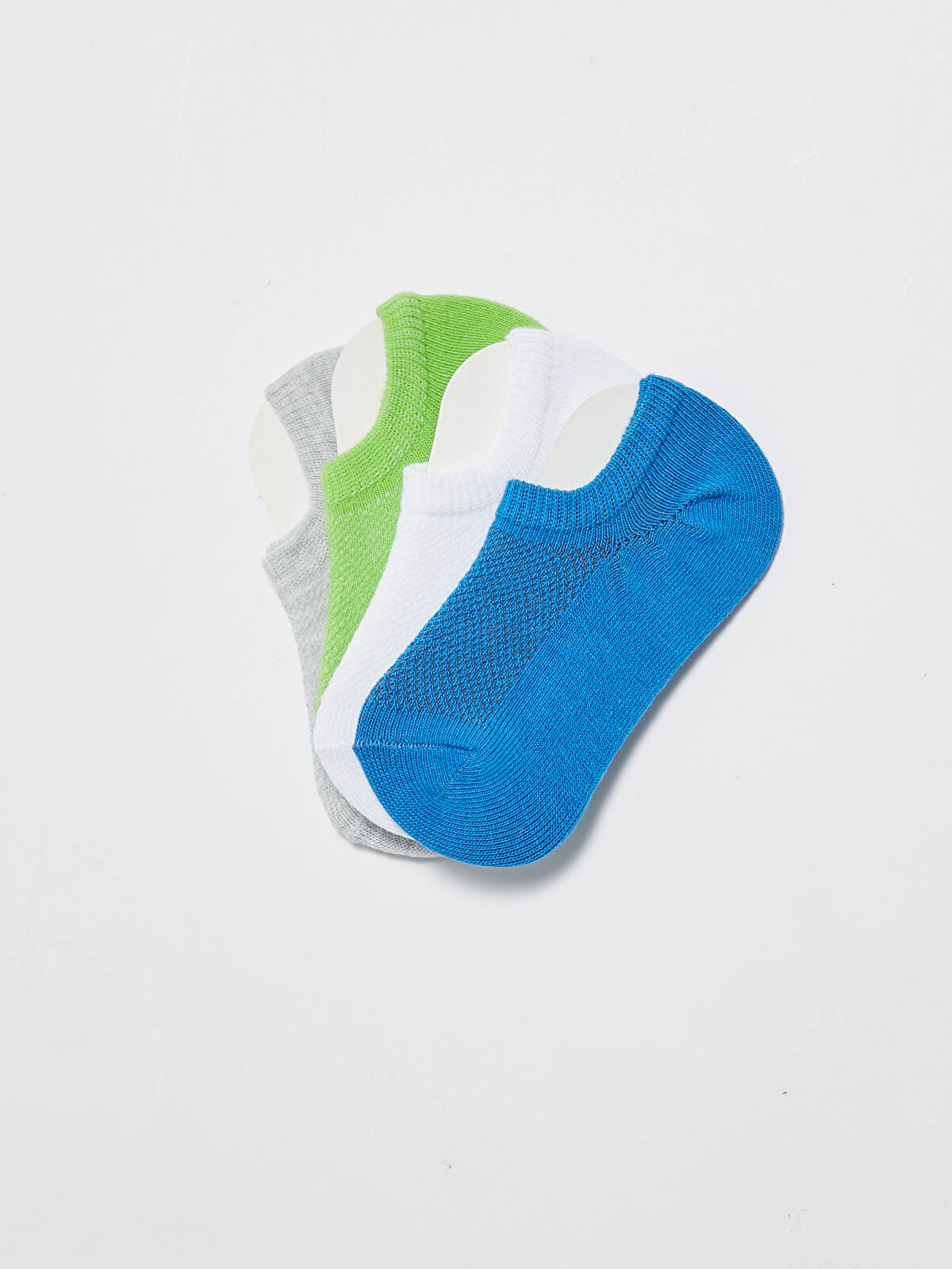 Basic Erkek Bebek Sneaker Çorap 4'lü