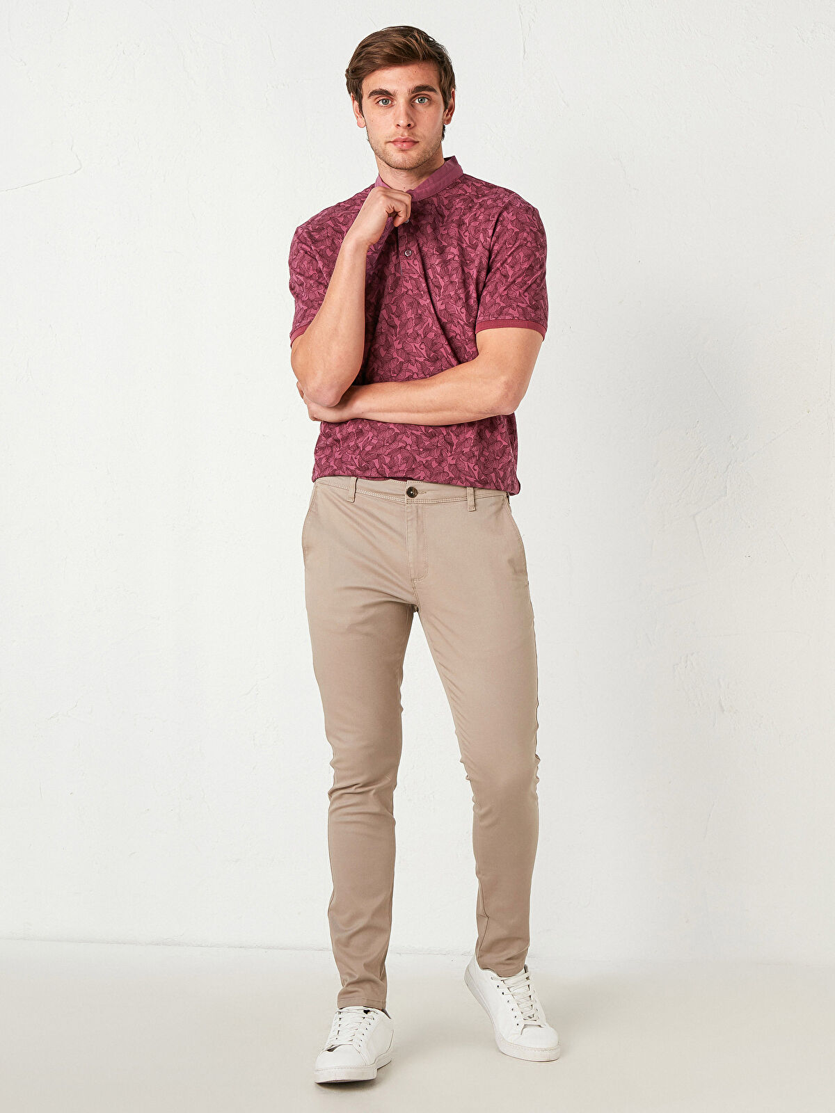 LCW CLASSIC Ekstra Dar Kalıp Gabardin Chino Pantolon