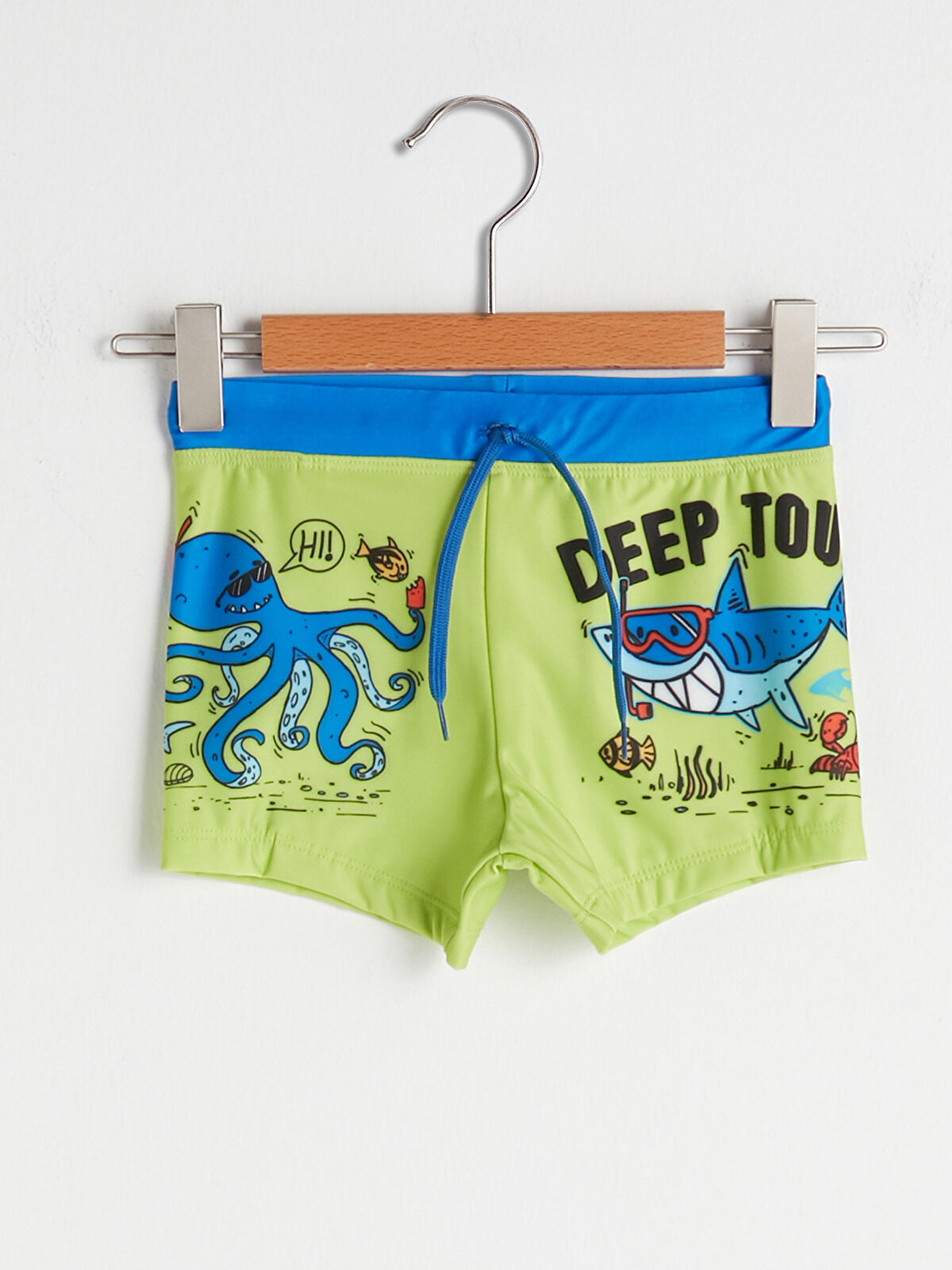 Baskılı Hızlı Kuruyan Erkek Çocuk Boxer Mayo