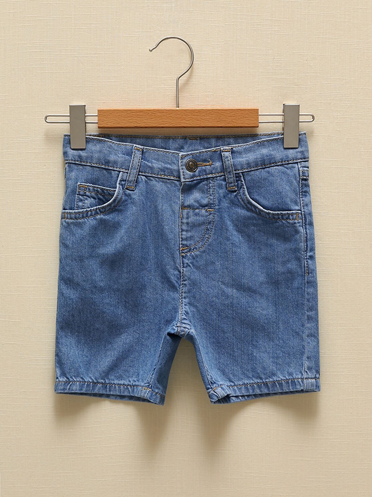 LCW GREEN Basic Erkek Bebek Jean Şort